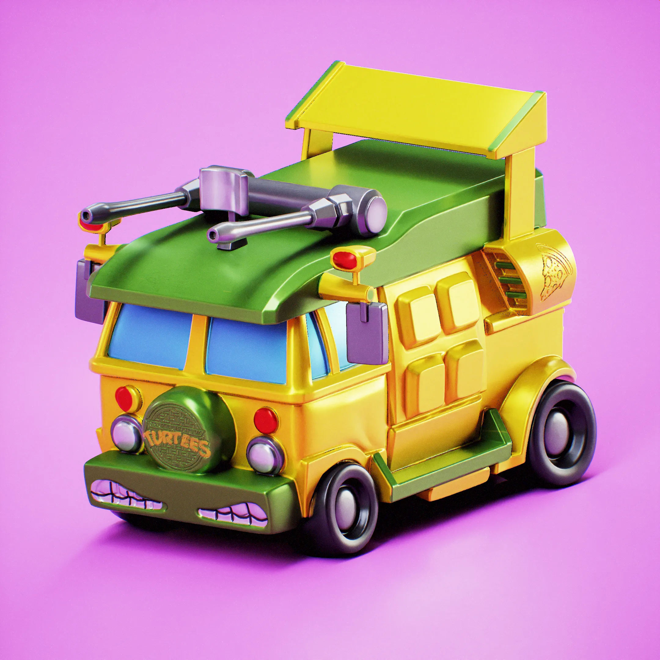 Vehicles & Machinery STL Download - Teenage Mutant Ninja Turtles ...