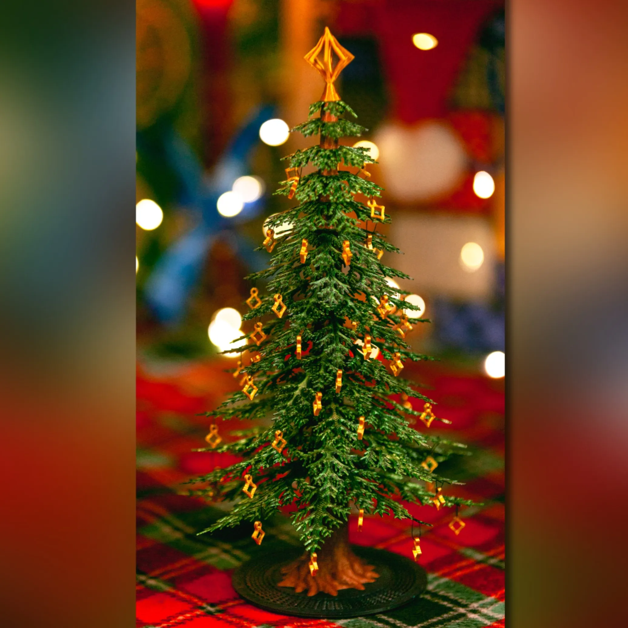 Free Home Decorations & Ornaments STL Download - Fir tree - Christmas ...