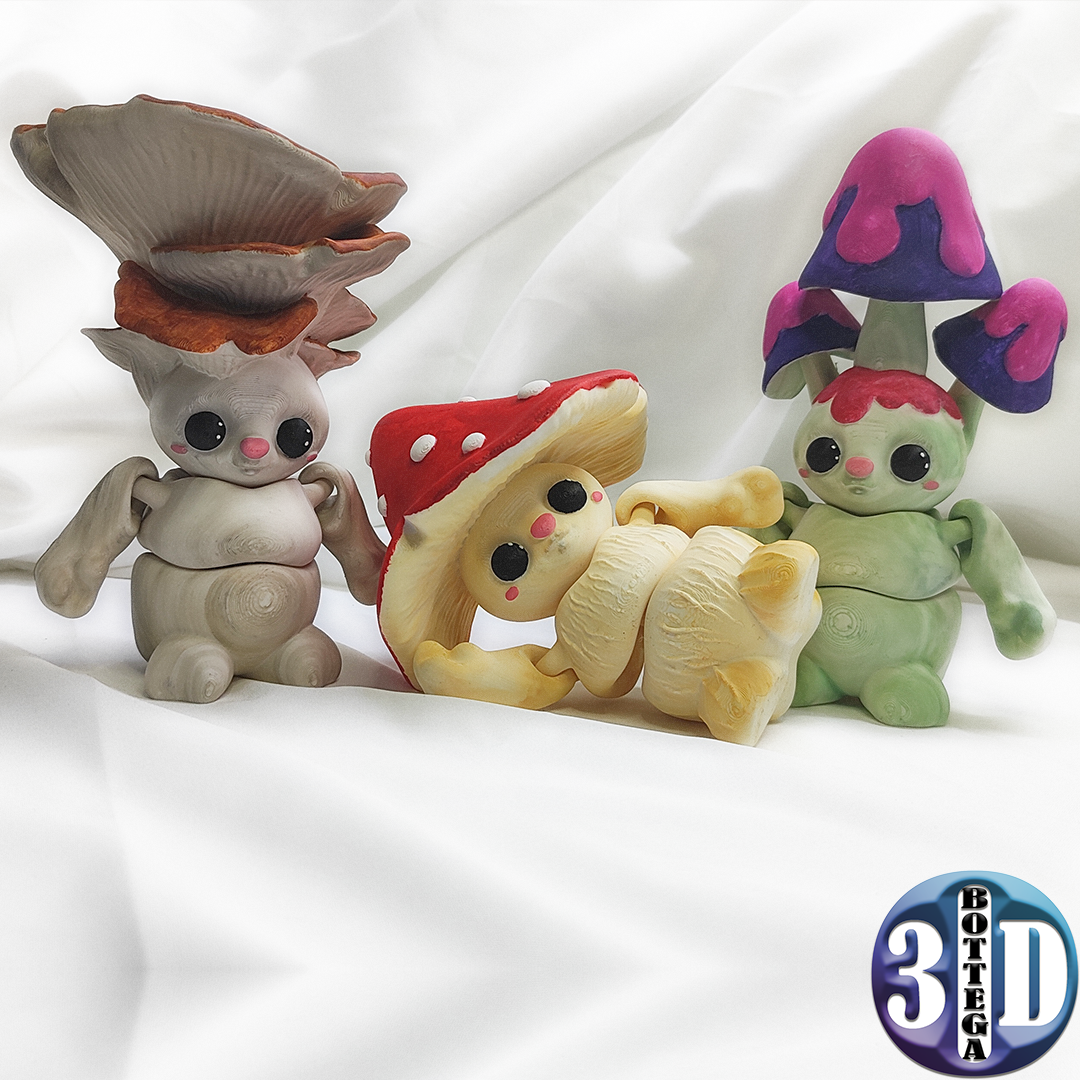 Fungus Family #01 | 3D models download | Creality Cloud