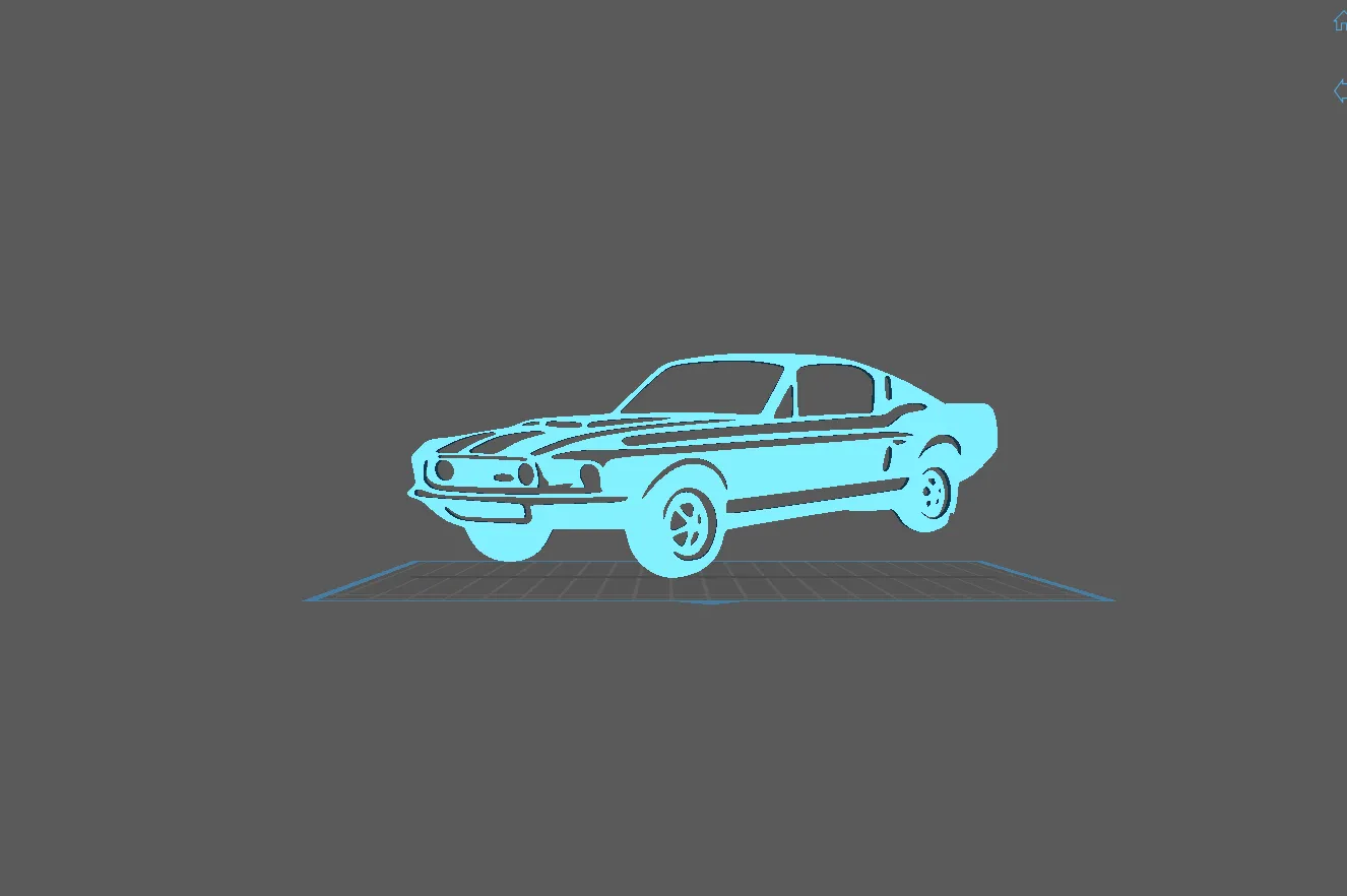 Vehicles & Machinery STL Download - Ford - Mustangby PAWU STL Studio