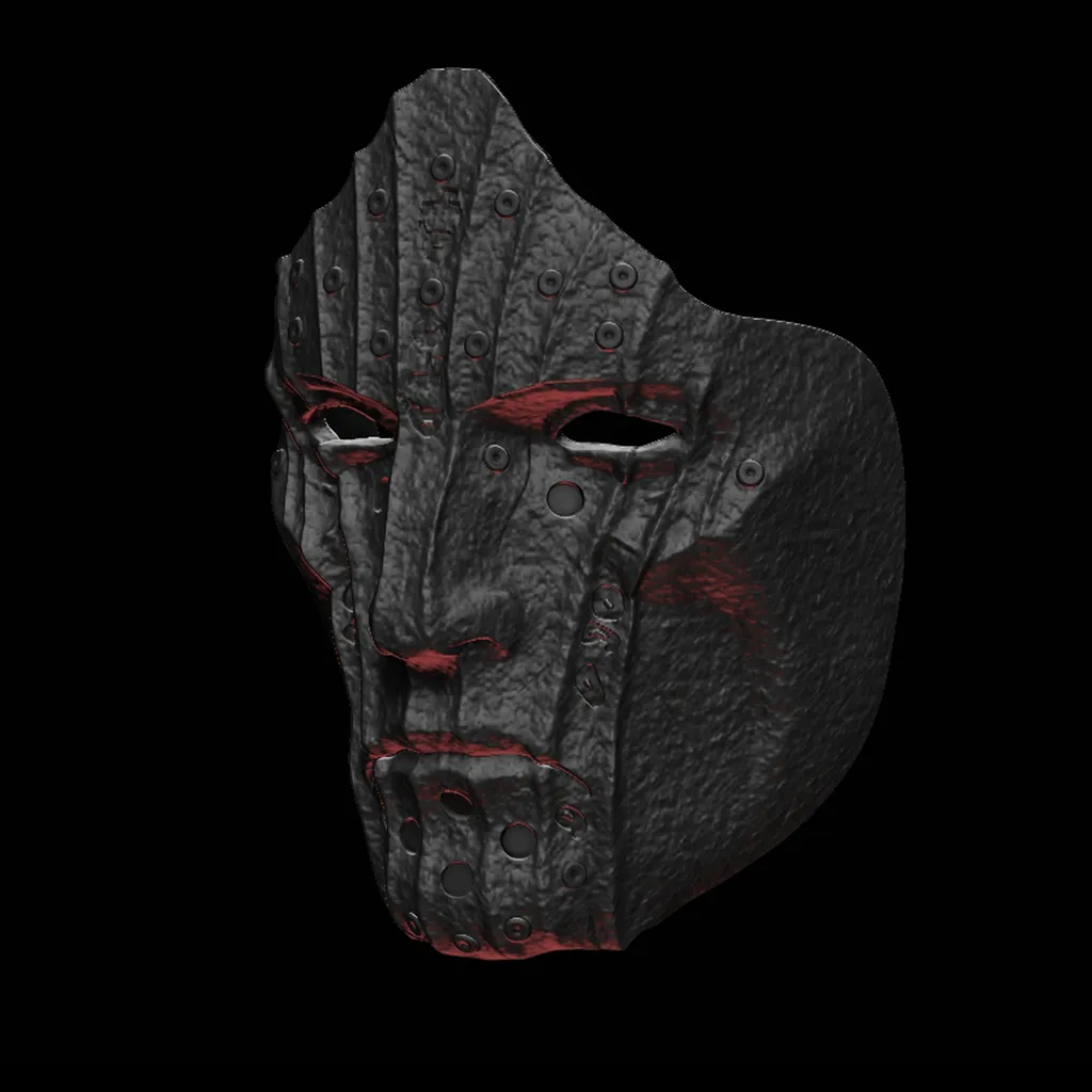 Characters & Creatures STL Download - Solomon Mask/ Mortal Shell 3d ...