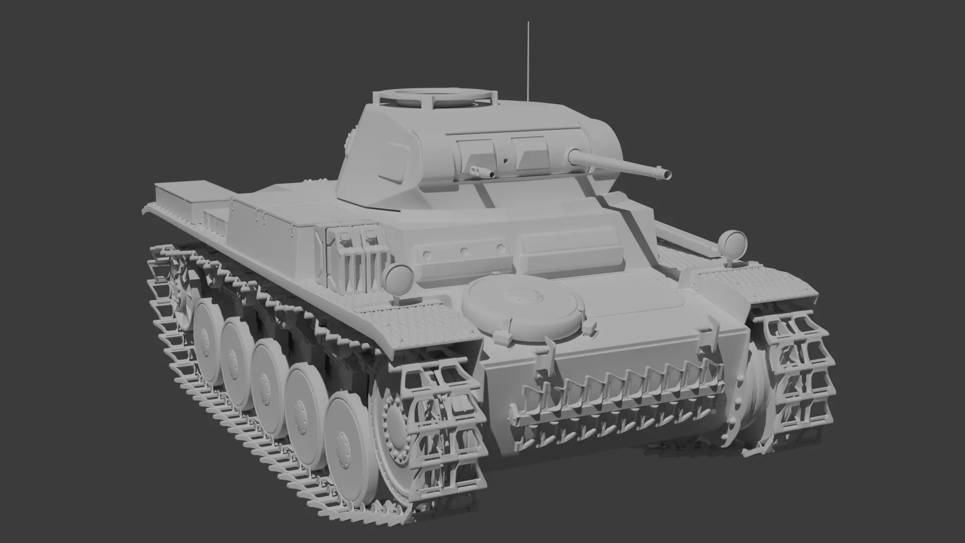 Vehicles & Machinery STL Download - Panzer Tank 3D Printing STL Fileby ...