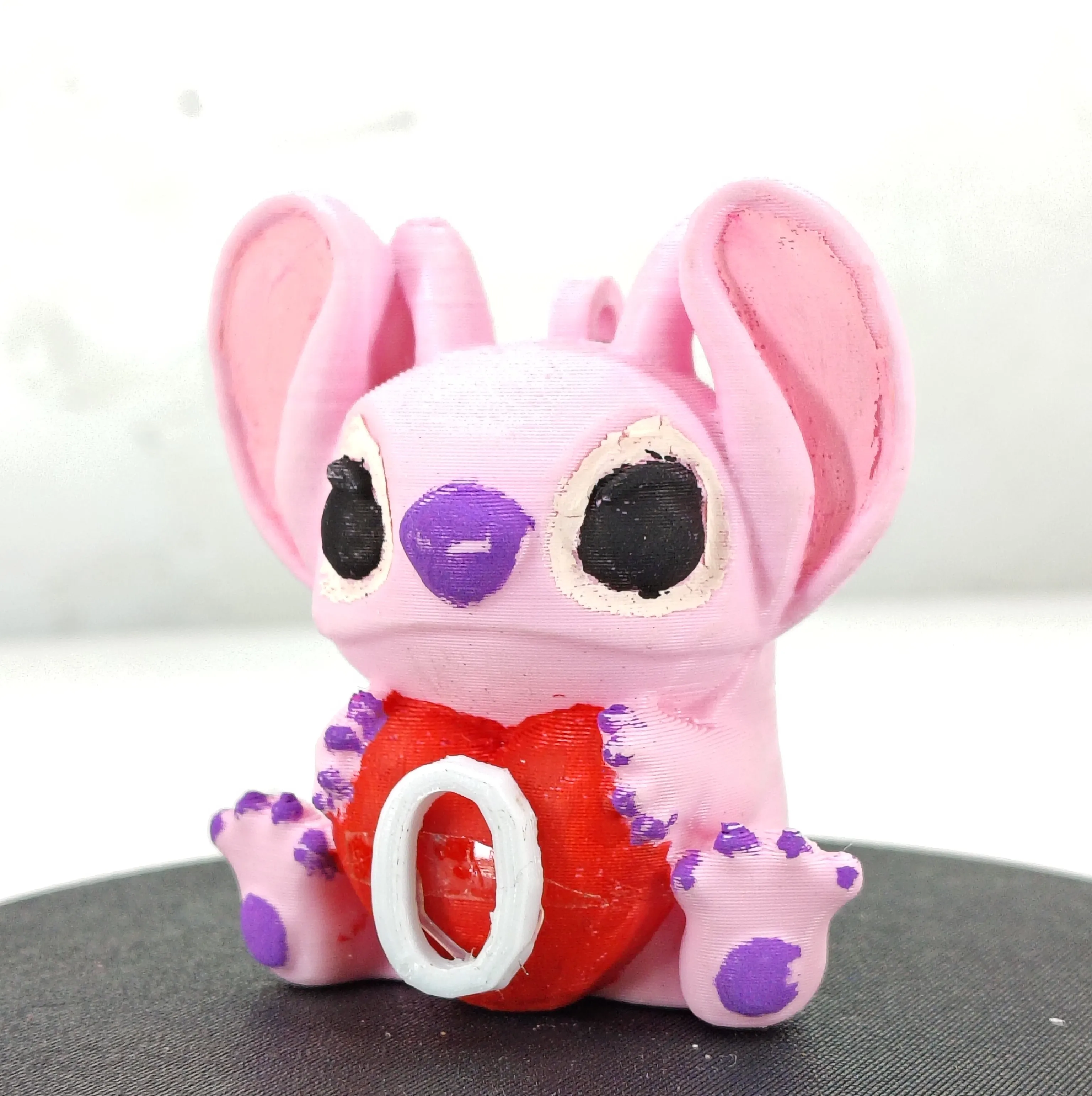 3D Printer Files | 3MF File | Angel Disney valentine keychain O letter ...