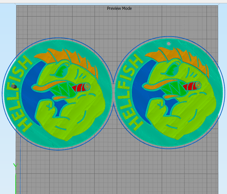 HELLFISH LOGO | 3D models download | Creality Cloud