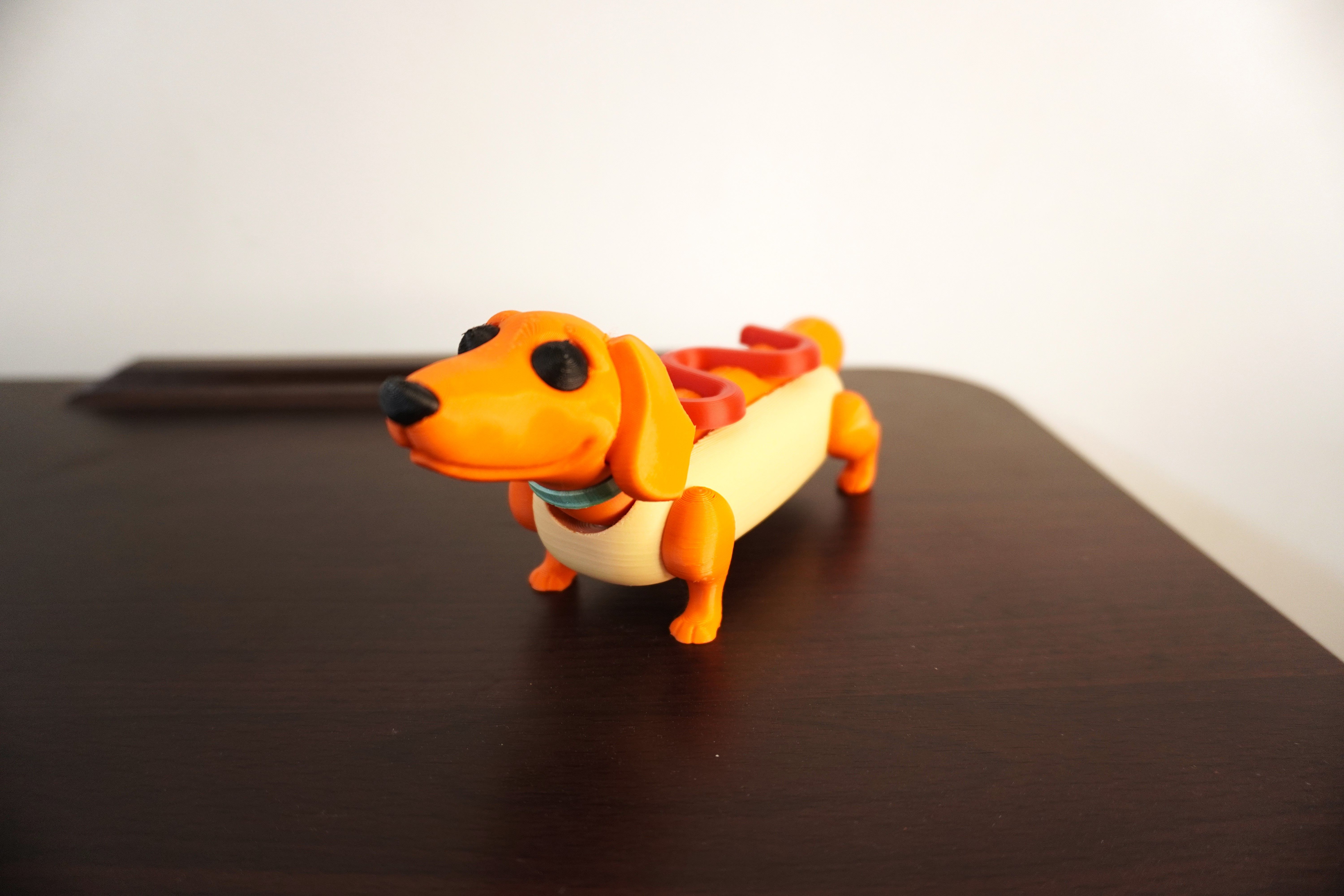 Dachshund dog - hot dog | 3D models download | Creality Cloud