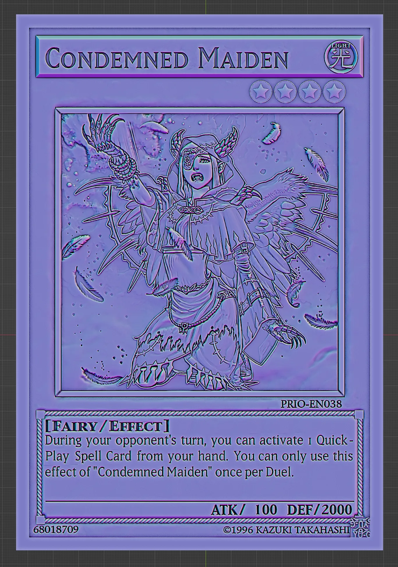 3D Printer Files | 3MF File | Condemned Maiden - yu-gi-oh! | Creality Cloud