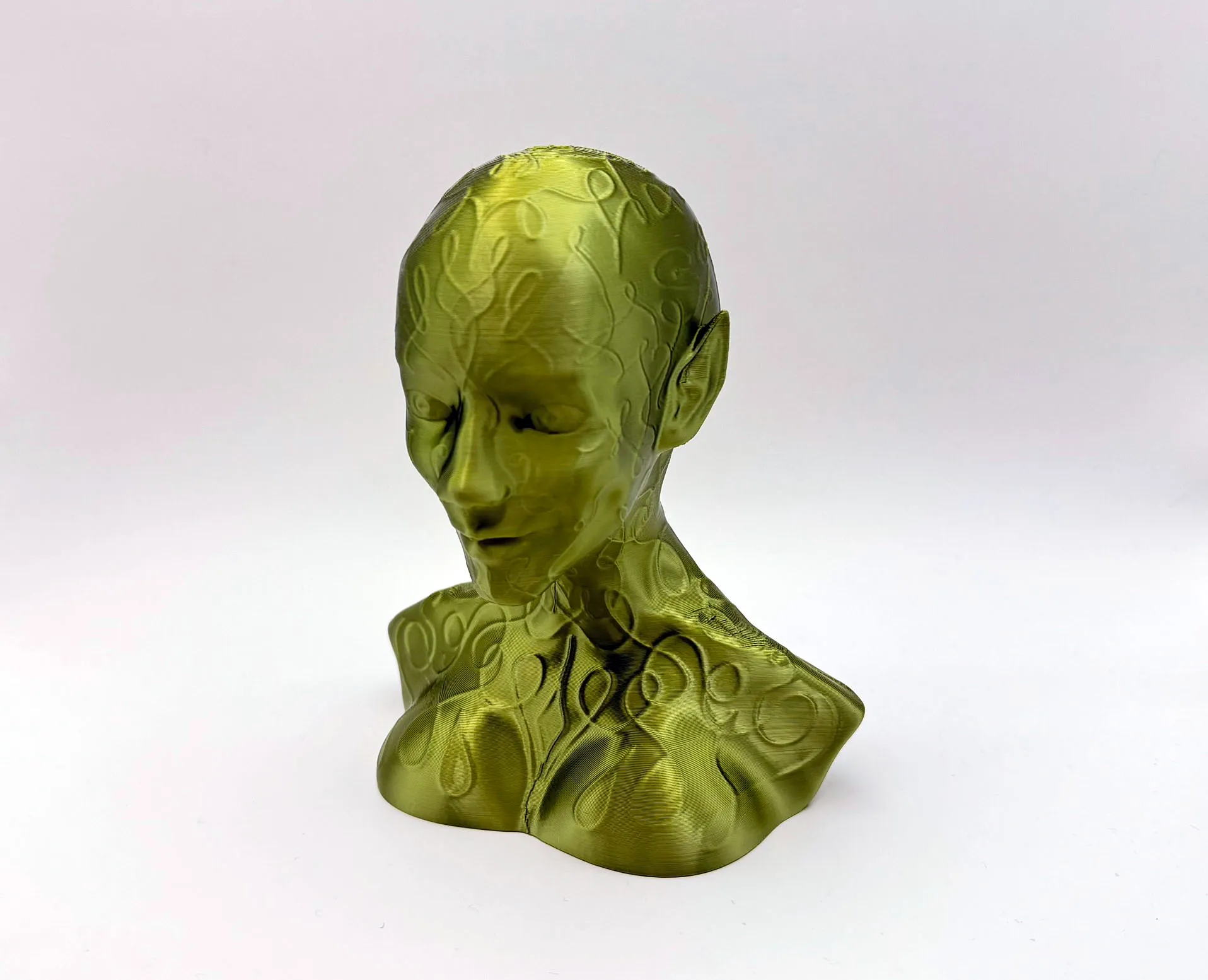 Free Sculptures & Artworks STL Download - Doodle Elven Lady Bustby Stigern