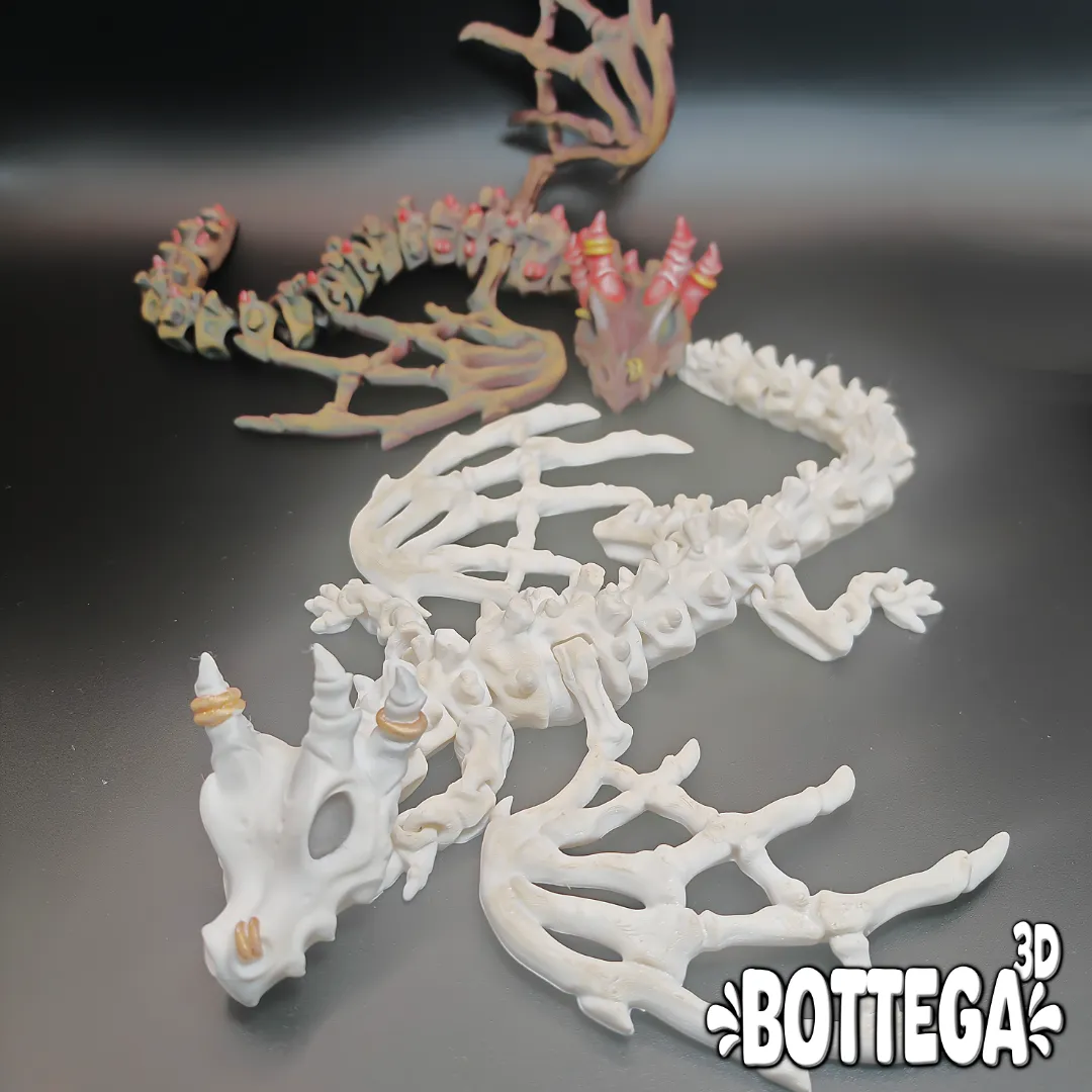 Characters & Creatures STL Download - MORTE, the necromancer Dragonby NozzleNook bottega3d