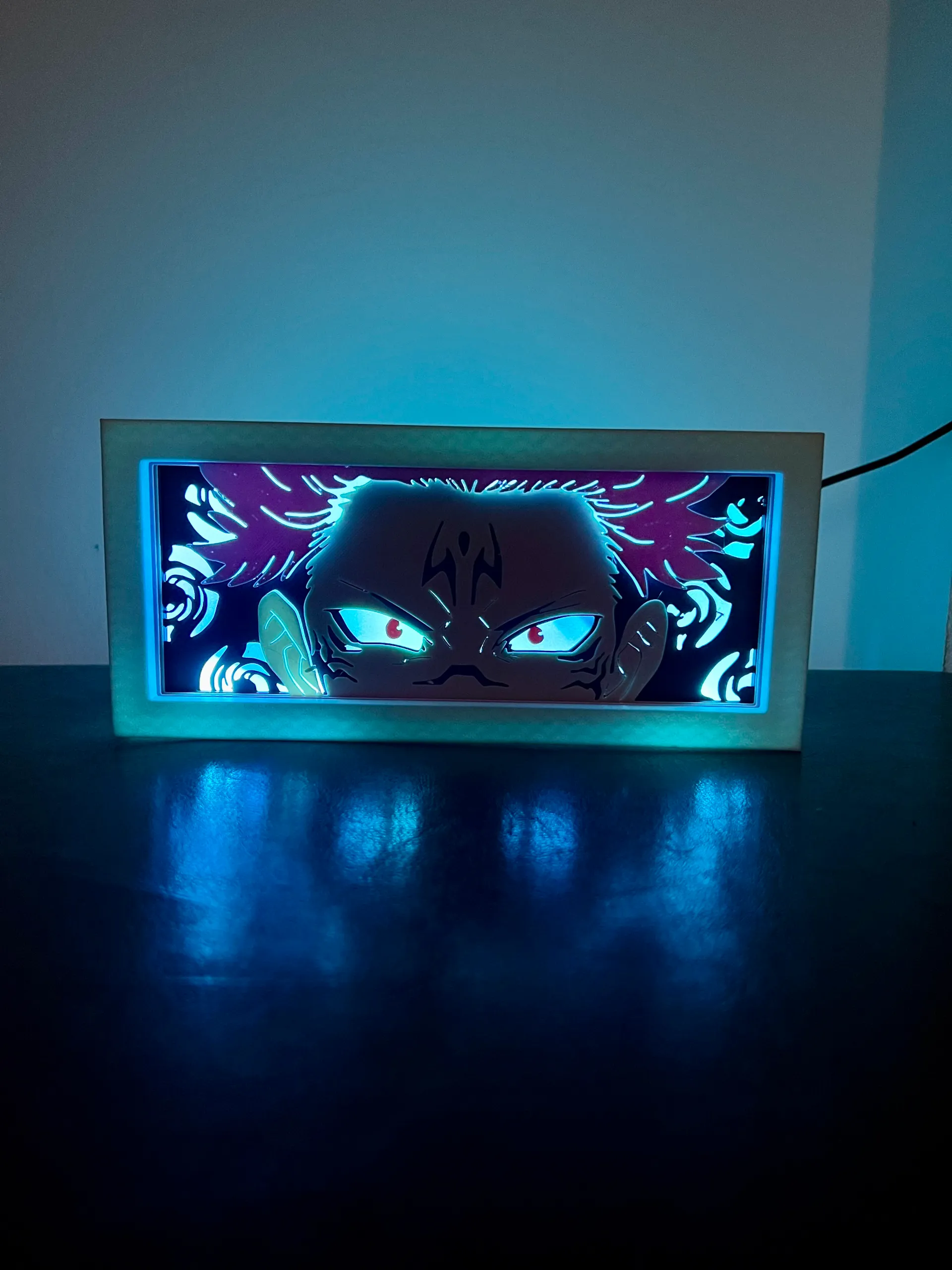 Lighting & Lamps STL Download - Jujutsu Kaisen - Sukuna LED Lightboxby ...