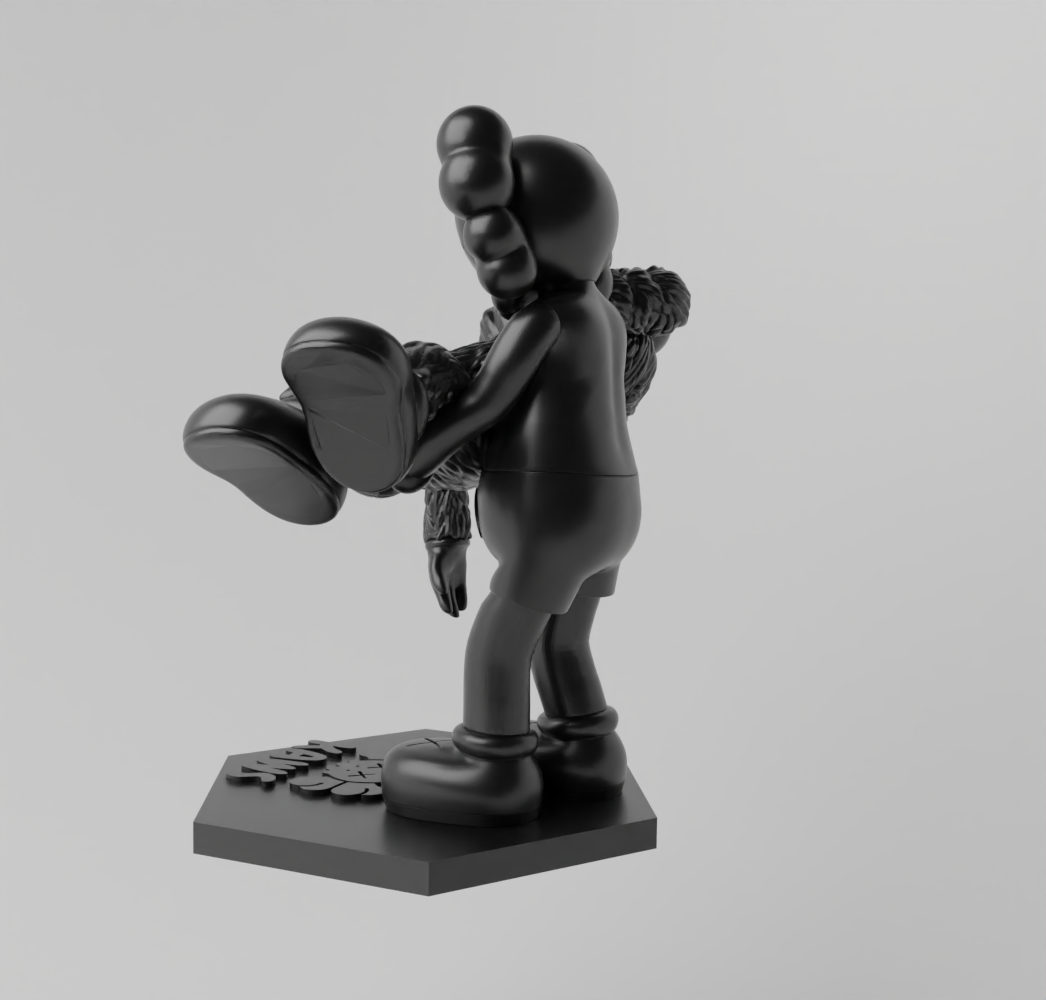 Kaws Gone Art Toy Fan Art | 3D models download | Creality Cloud