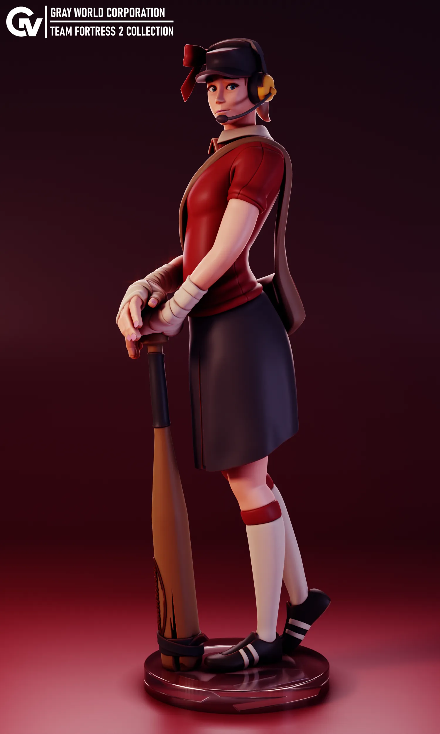 Fem Scout | Team Fortress 2 | 3D models download | Creality Cloud
