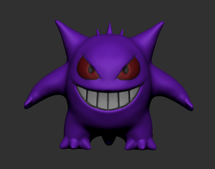 GENGAR | 3D models download | Creality Cloud