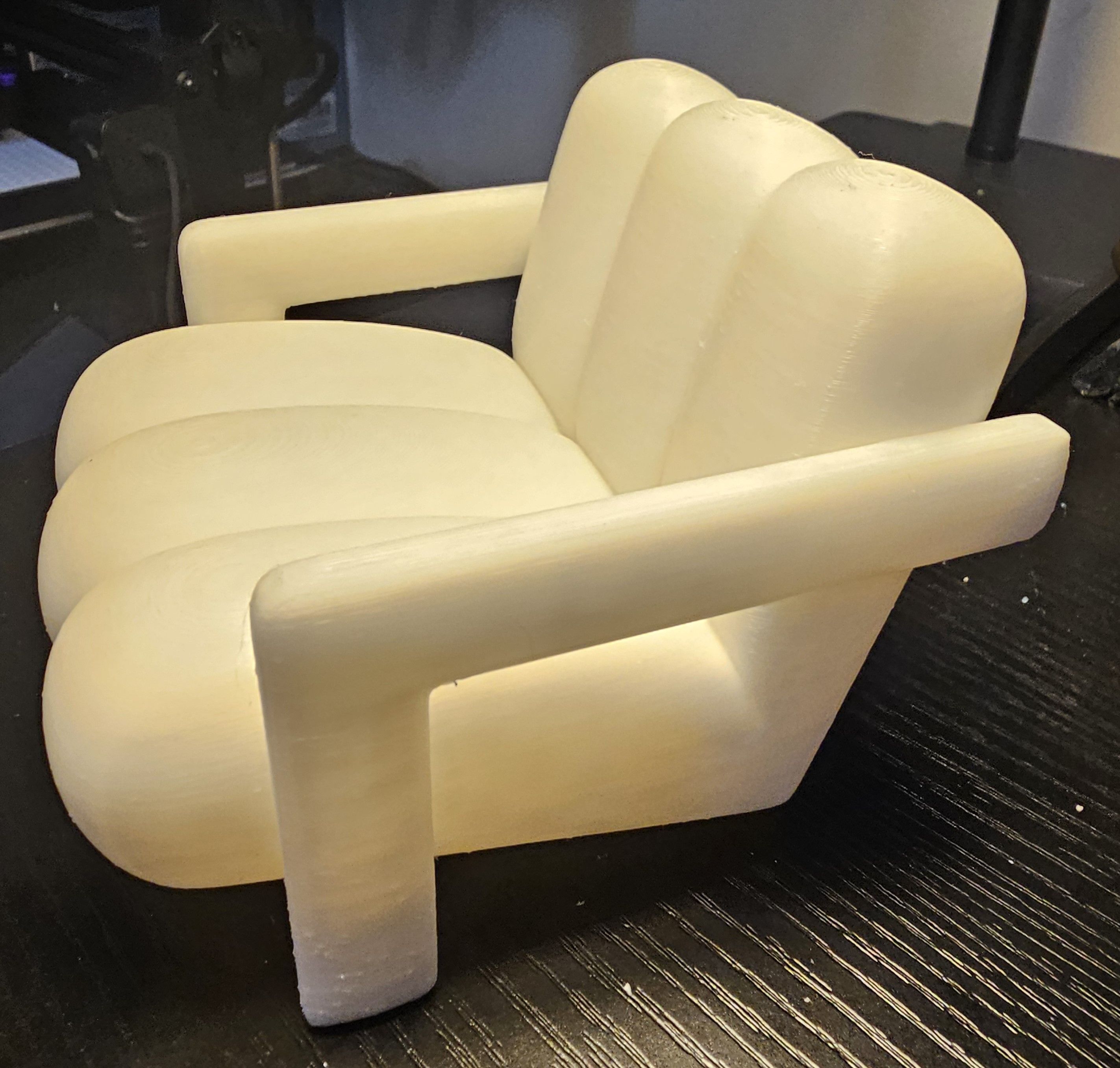 Made this chair for my daughter for one of her many barbie houses ...