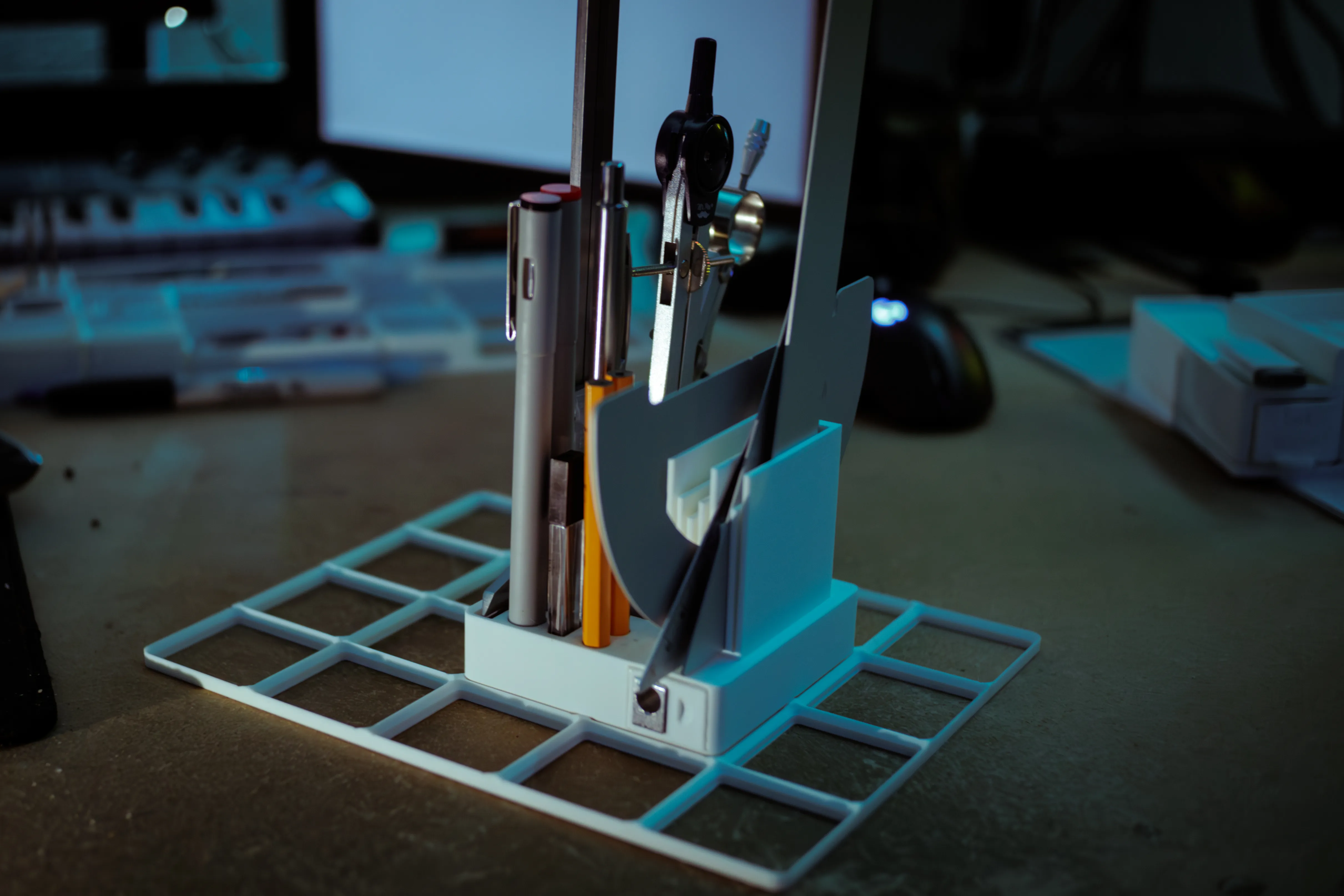 Archivos de impresora 3D | Archivo 3MF | Gridfinity Mr. Pen Drafting ...