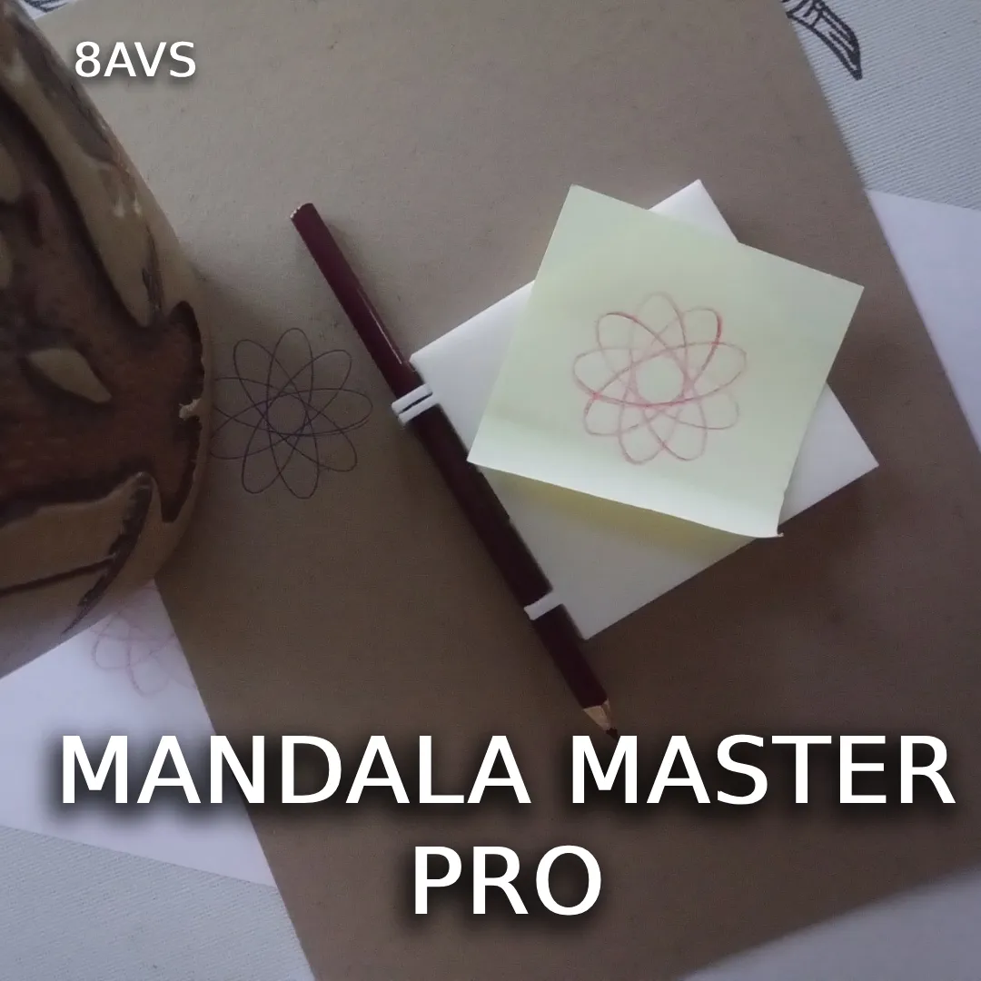 Digital Art STL Download - Stress Relief "Mandala Master PRO" 🎨 with an ...