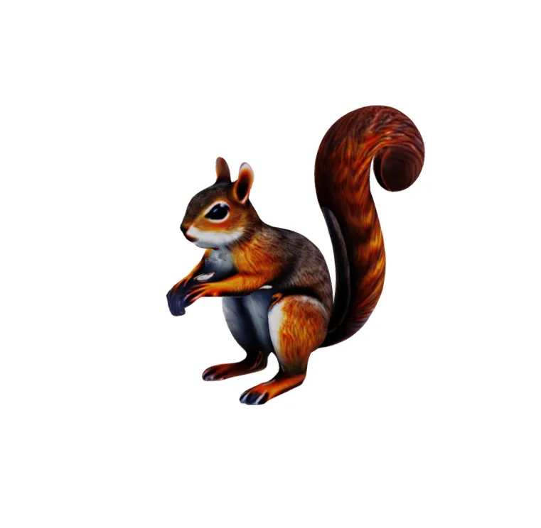 Archivos de impresora 3D | Archivo 3MF | European Squirrel | Creality Cloud