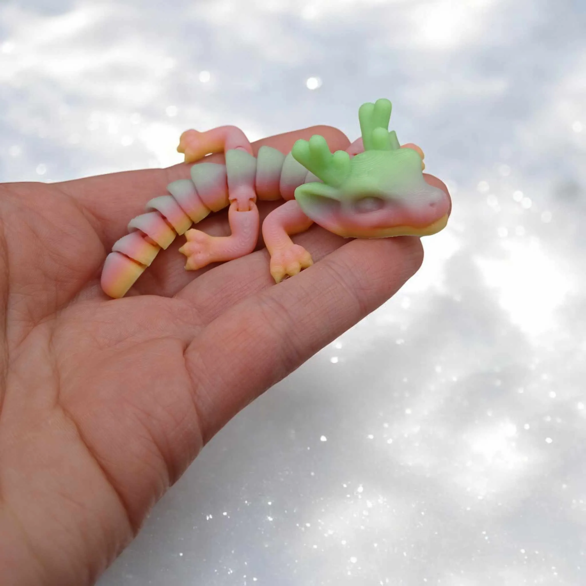 Characters & Creatures STL Download - Baby Deer Dragon Flexibleby The ...