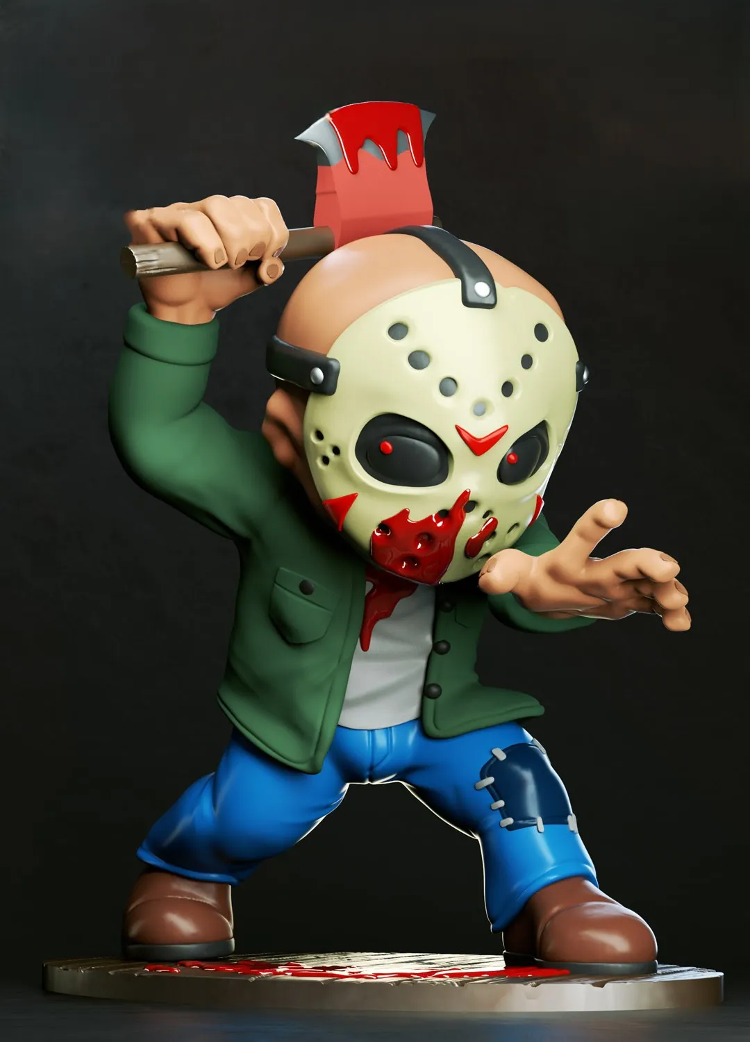 Characters & Creatures STL Download - Chibi Horror Slasher - STLby ...