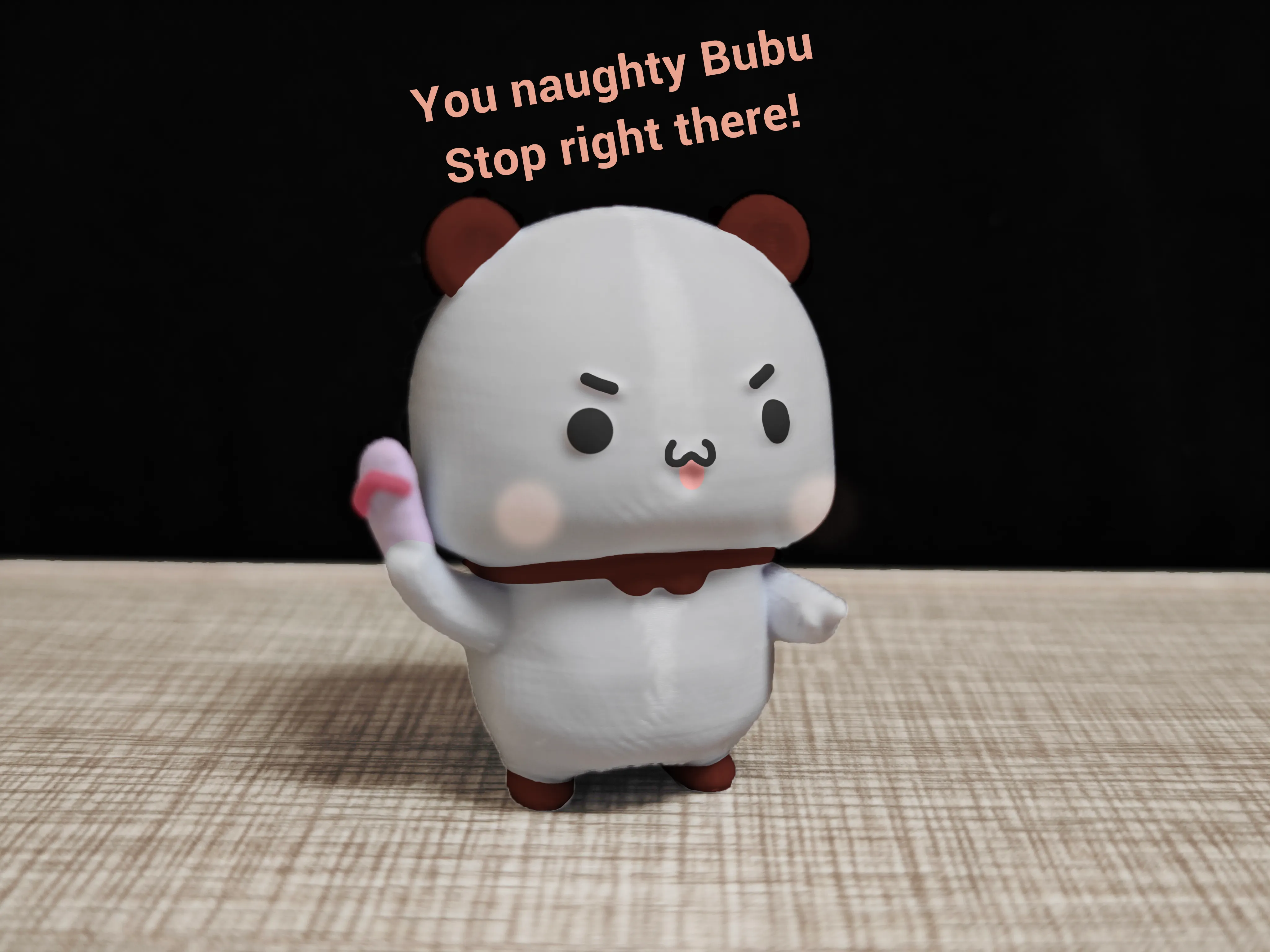 Other STL Download - Couple Bear-angry_slipper_Yierby JZD