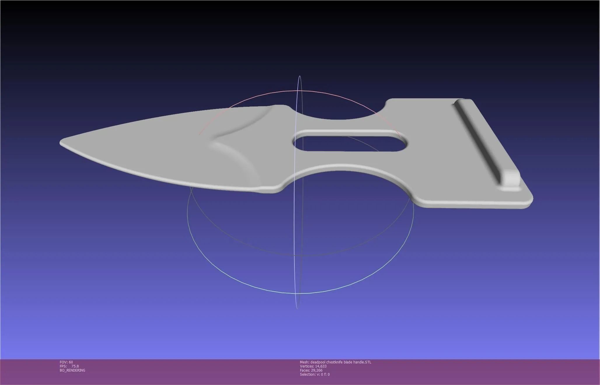 Cosplay STL Download - Deadpool Chest Knife Pocket And Bladeby Julian ...