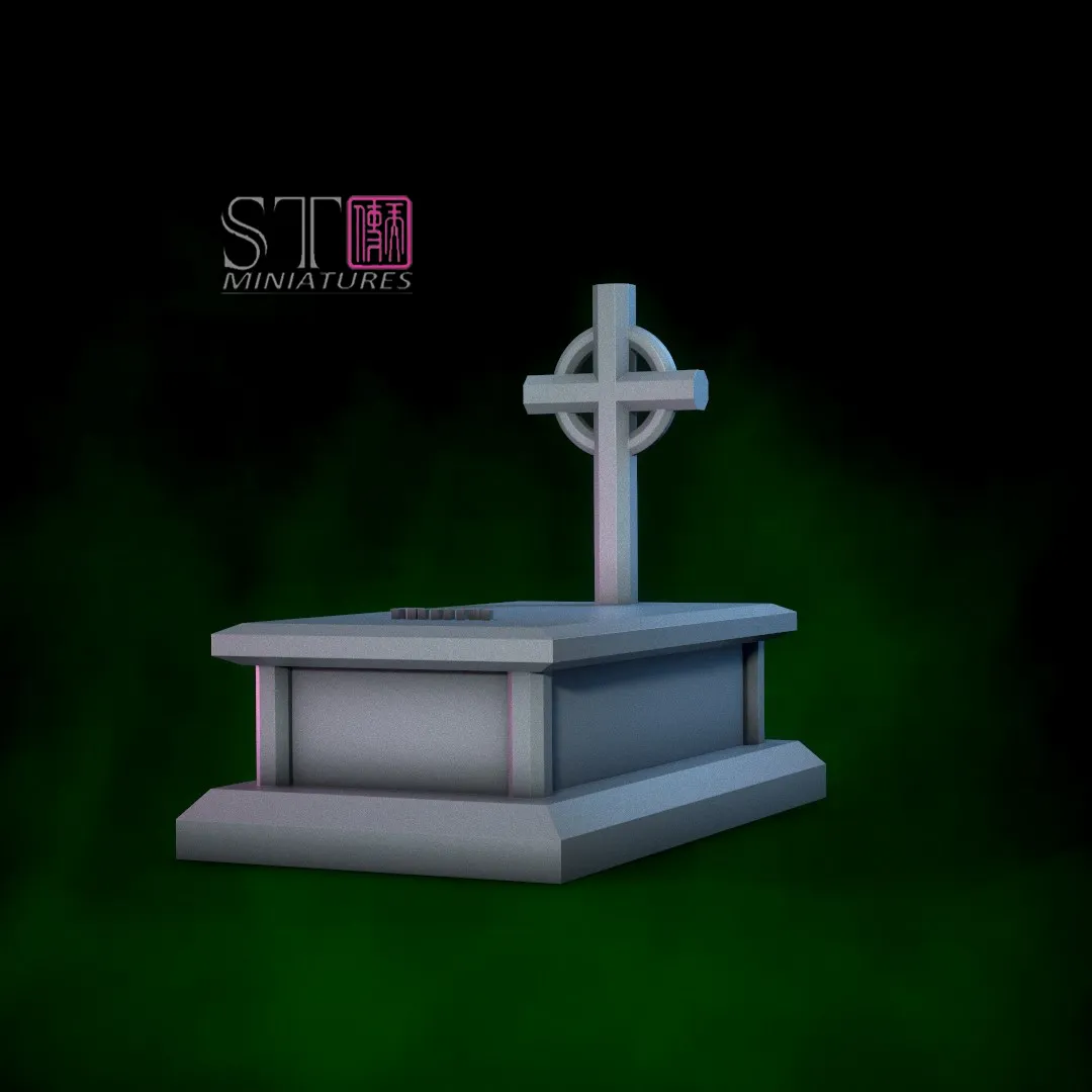 Props & Terrain STL Download - Tomb (3 models)by STMiniatures