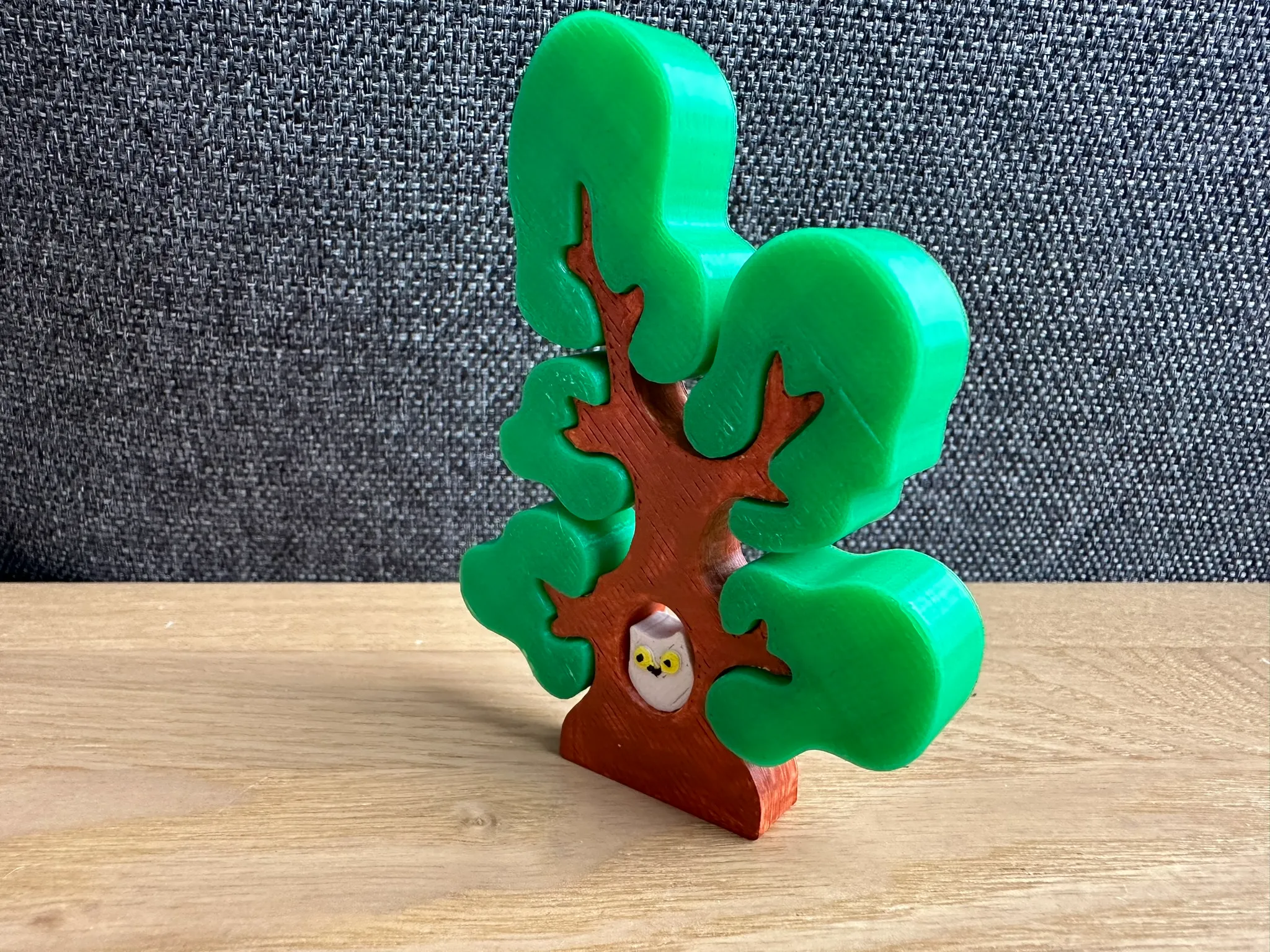 Puzzle tree with owl | 3D models download | Creality Cloud