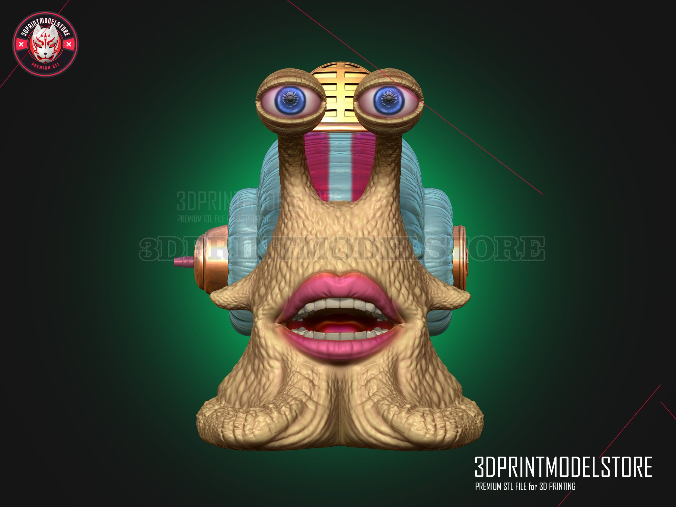 Den Den Mushi - Transponder Snail - One Piece Live Action | 3D models ...
