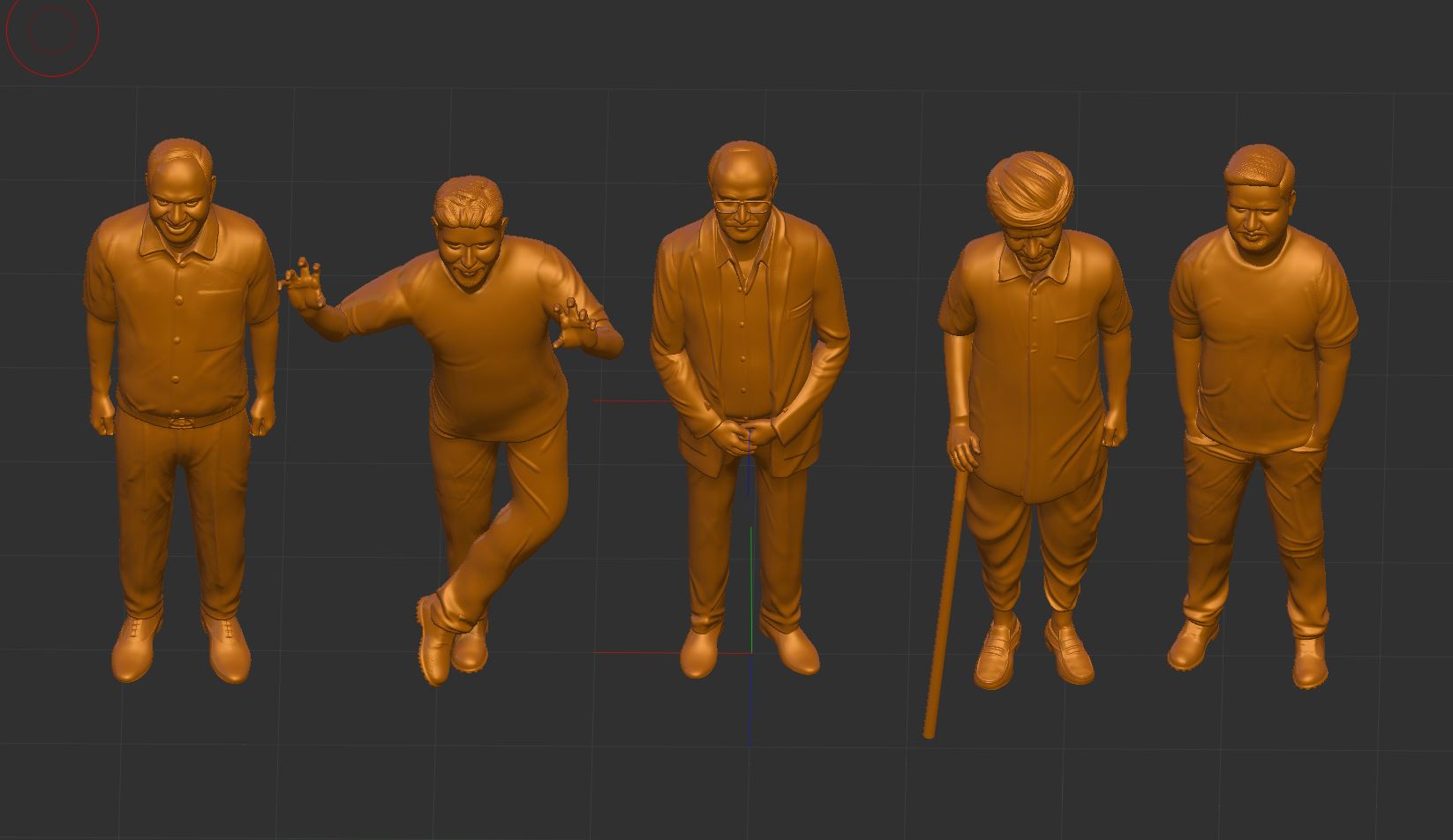 male combo miniature | 3D models download | Creality Cloud