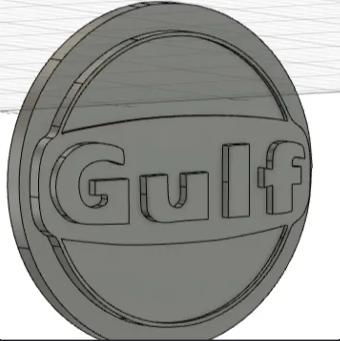 3D Printer Files | 3MF File | Embleme Gulf / Gulf emblem | Creality Cloud