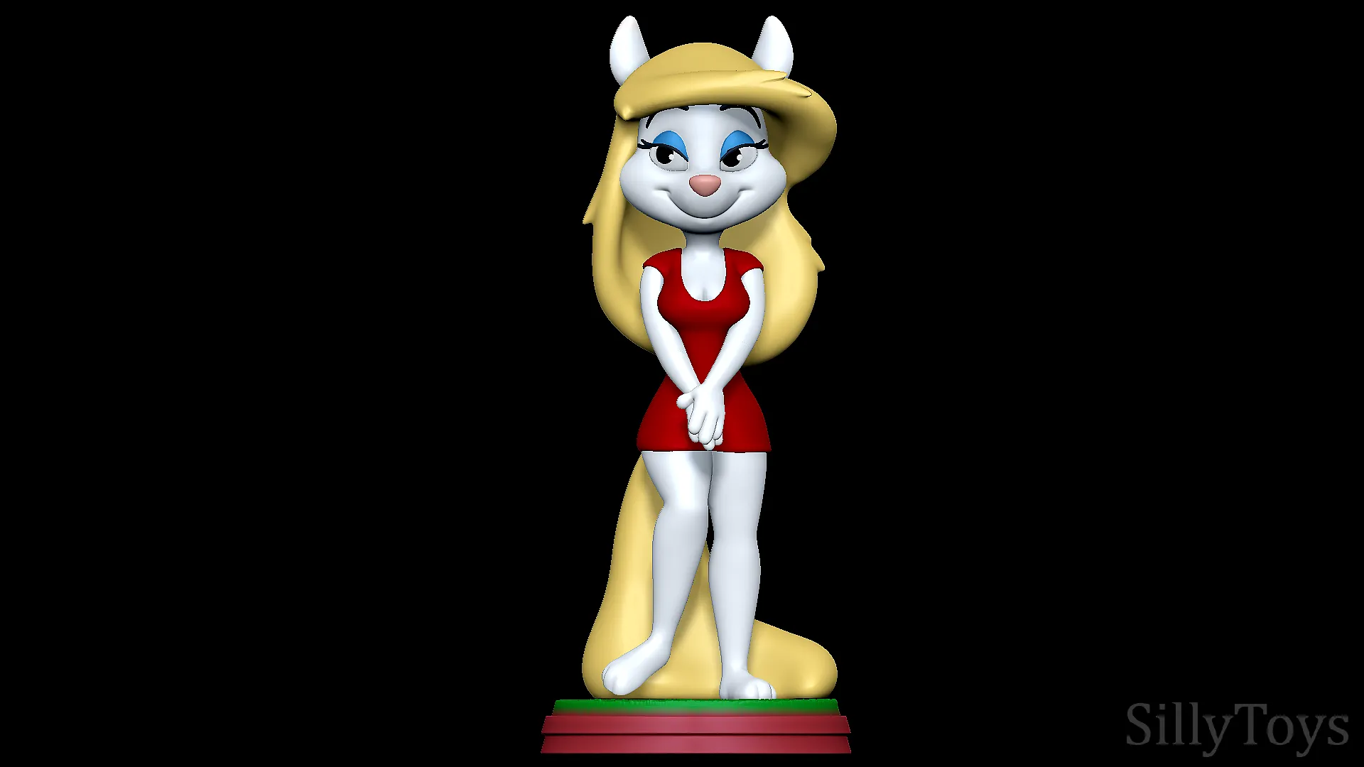 Characters & Creatures STL Download - Minerva Mink - Animaniacsby SillyToys