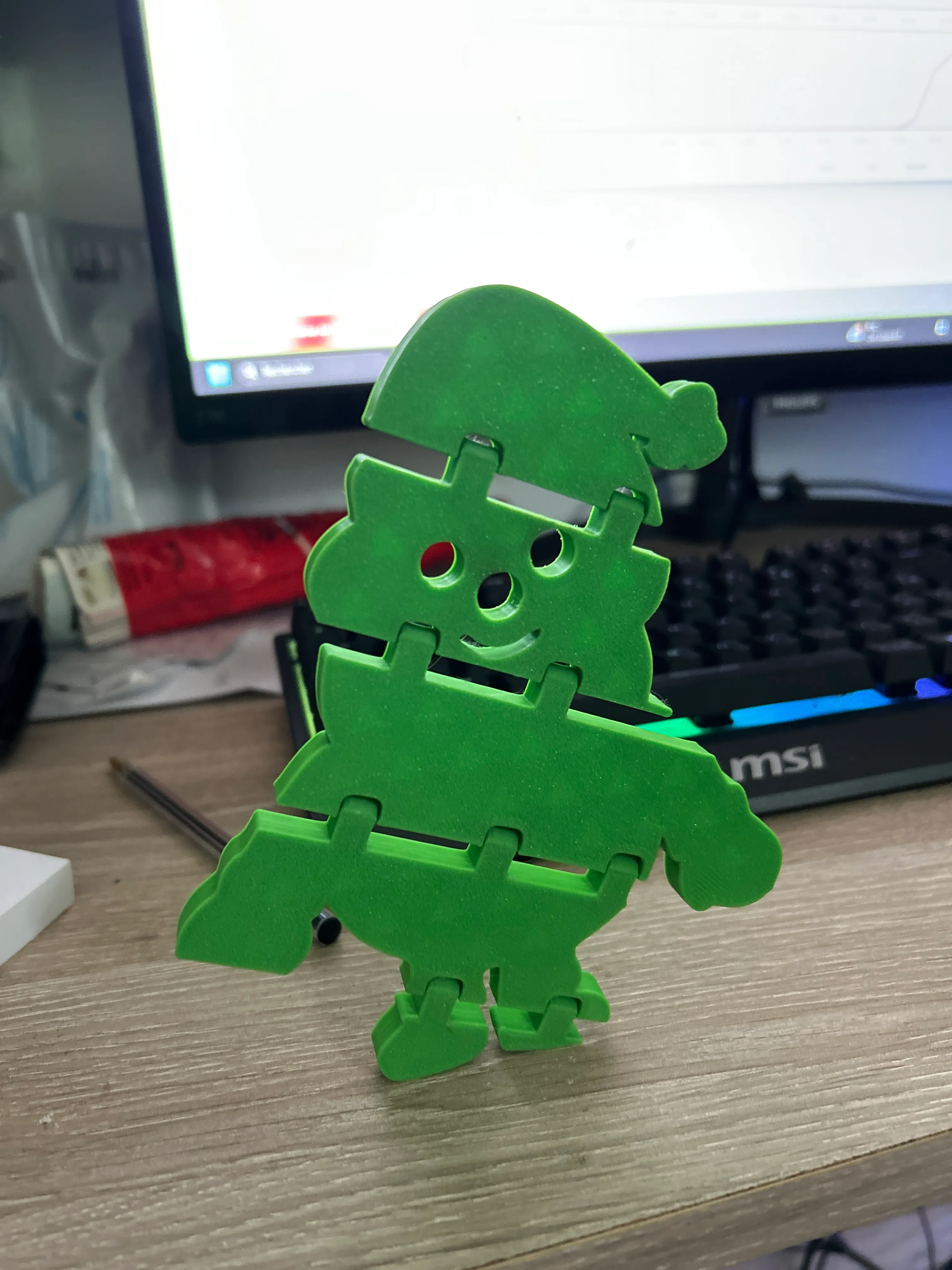 3D Printer Files | 3MF File | SANTA CLAUS ARTICULED | Creality Cloud