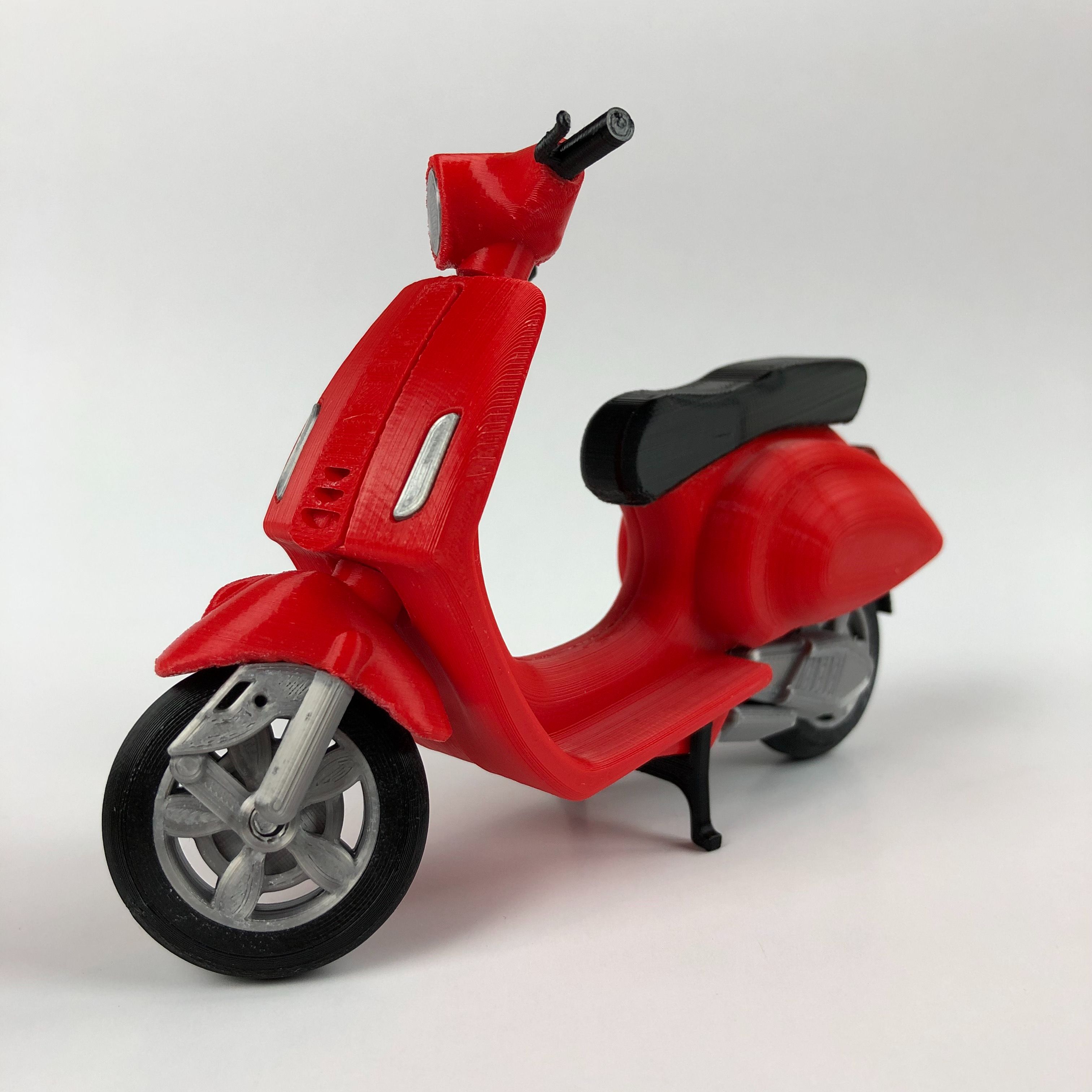 Deadpool Scooter - Vespa Primavera - Scale 1:12 | 3D models download ...