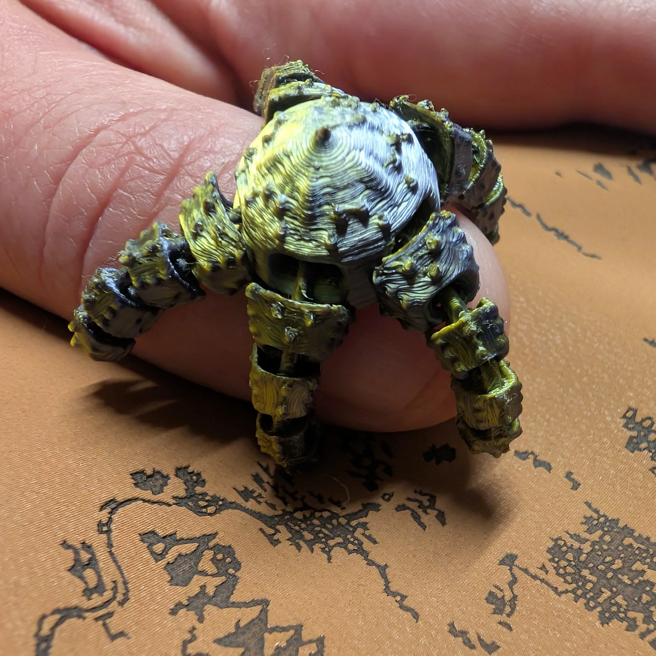 I've been working on the model design and print settings to try to get ...