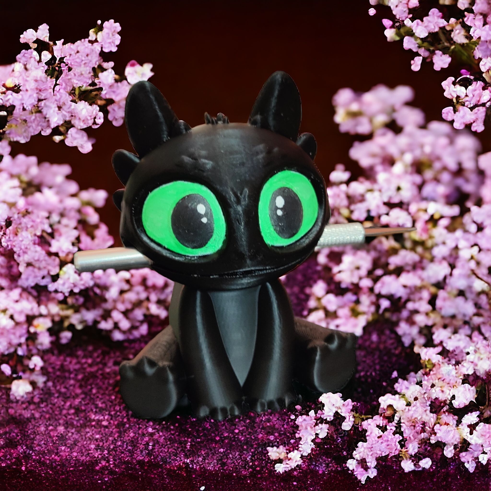 TOOTHLESS PEN HOLDER ( SUPPORT FREE ) | 3D models download | Creality Cloud