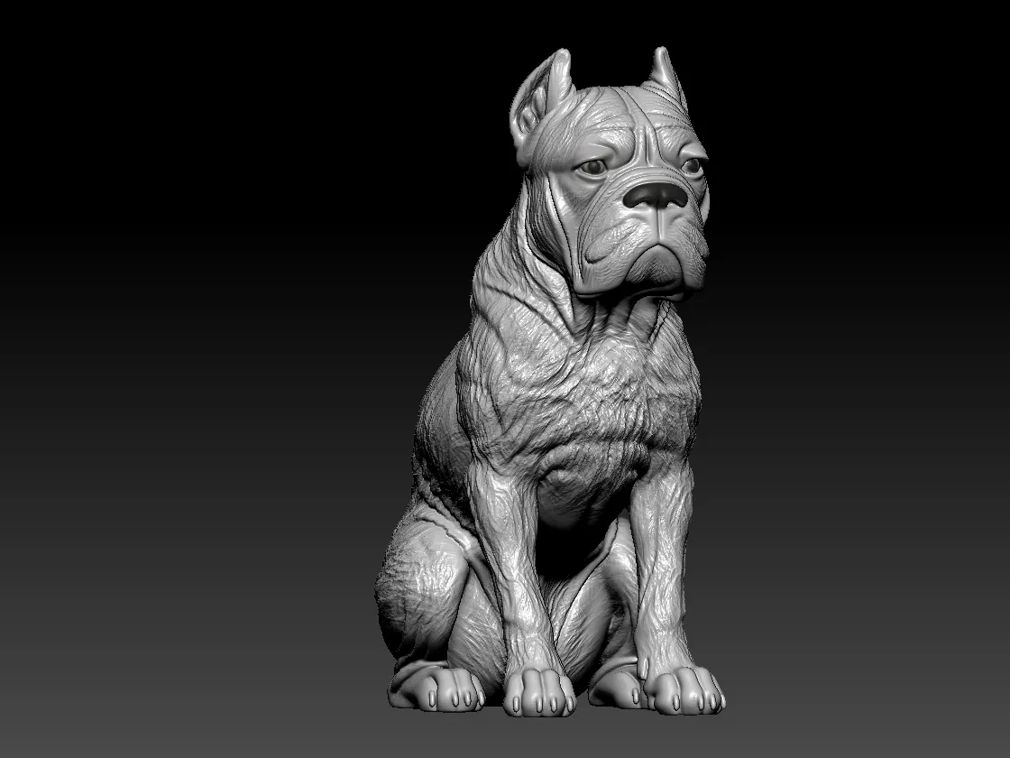 Other STL Download - Cane Corso - English Mastiff model - 3D printby ...