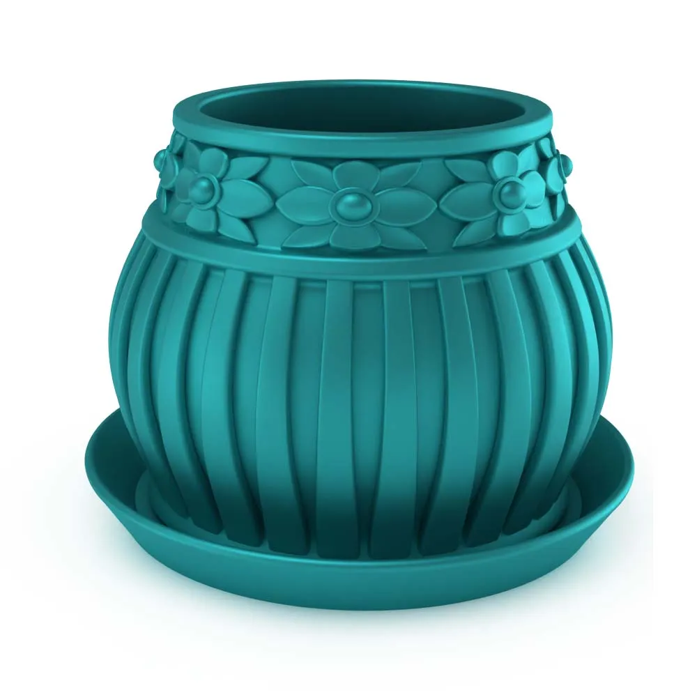 Home Decorations & Ornaments STL Download - AC-PLANTER-POT-019by AYUSH ...