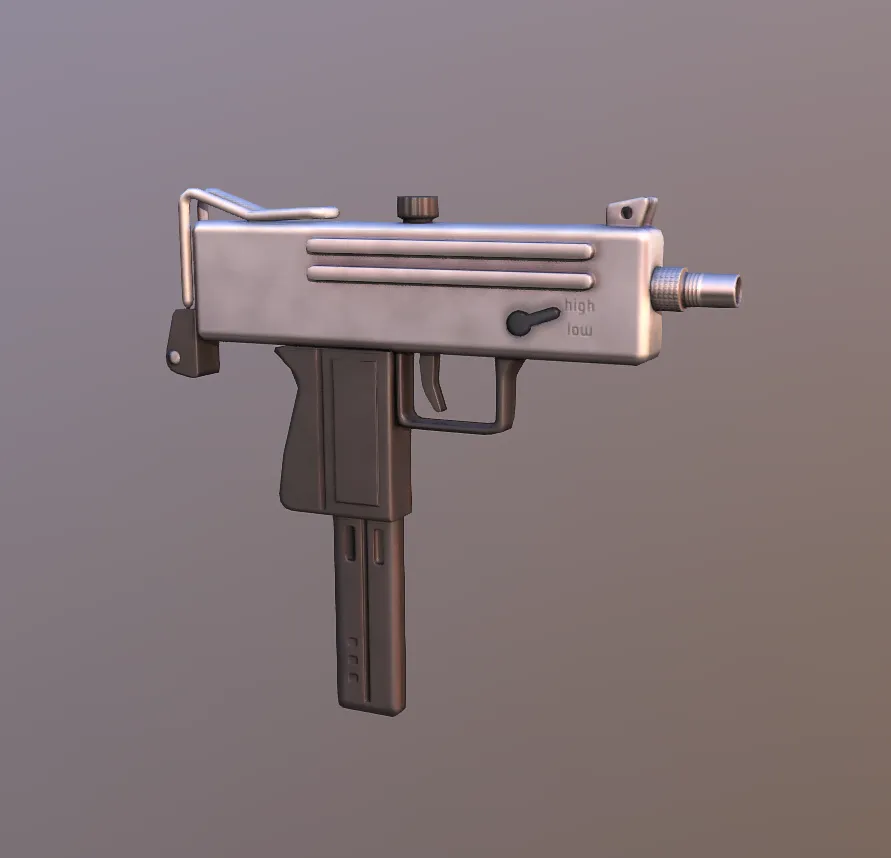 Toys & Games STL Descarga - Mac-10 - neagww