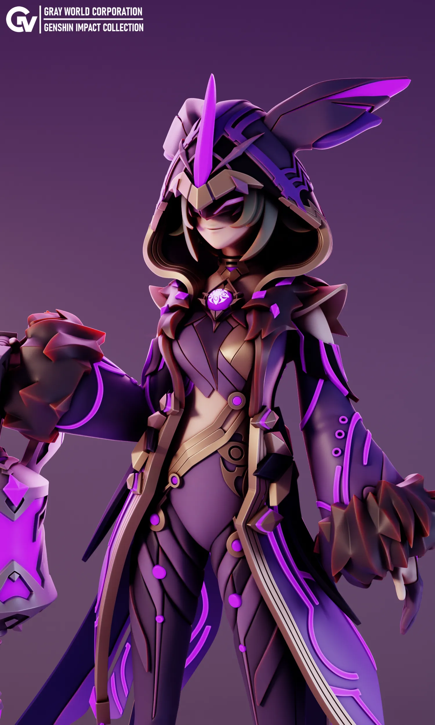 Fatui Cicin Mage | Genshin Impact | 3D models download | Creality Cloud