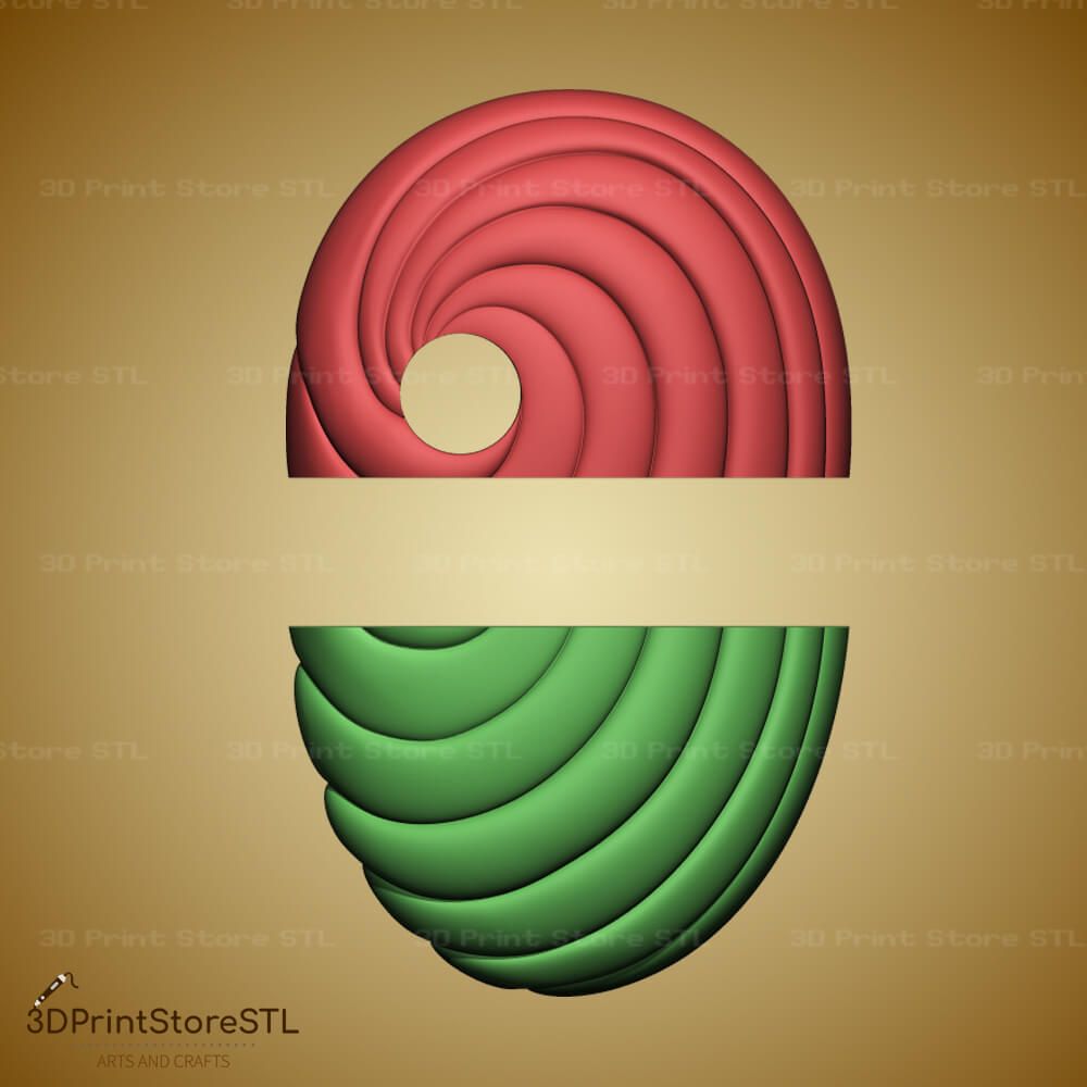 Tobi Mask from Naruto Shippuden - Cosplay | 3D models download ...