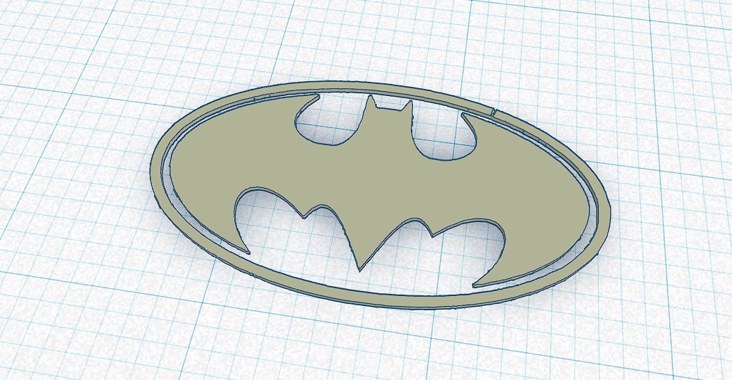 Batman logo | 3D models download | Creality Cloud