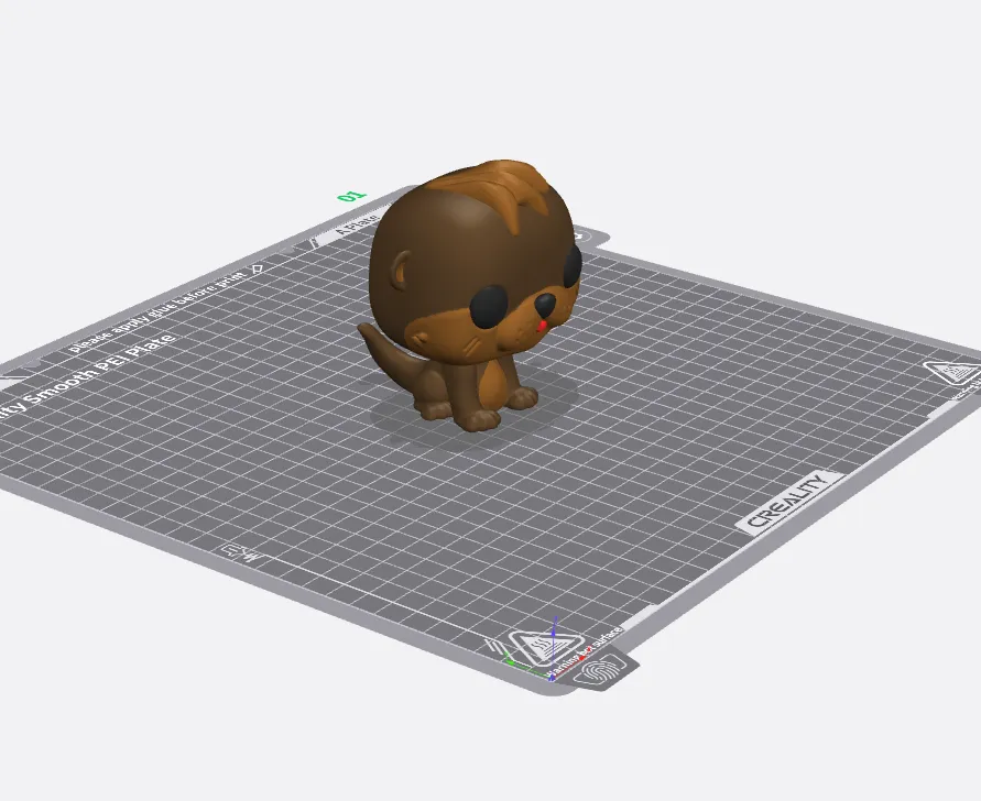 Characters & Creatures STL Download - Funko Pop Style Cute Otterby Mesh ...
