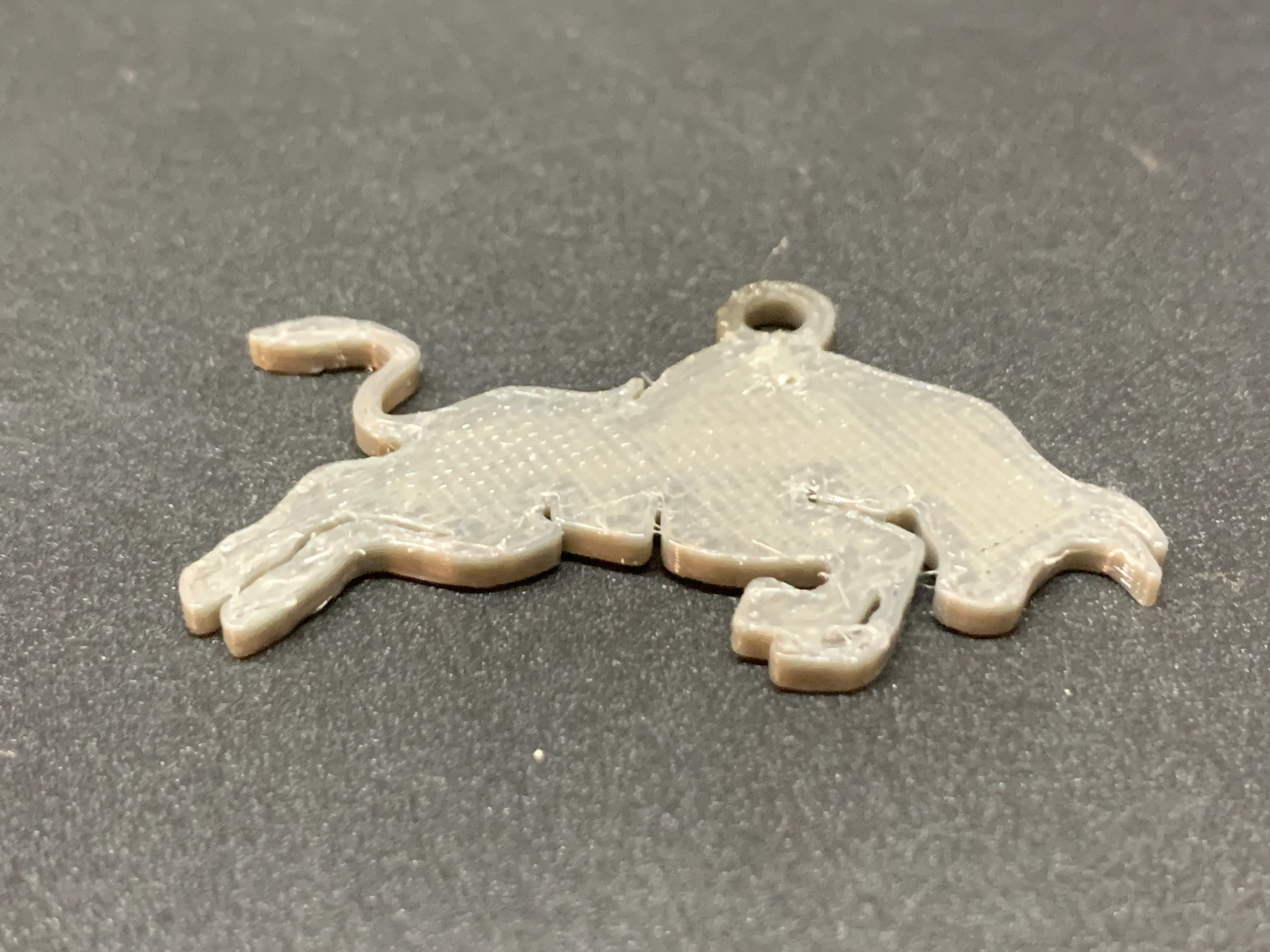 3D Printer Files | 3MF File | BULL KEYCHAIN | Creality Cloud