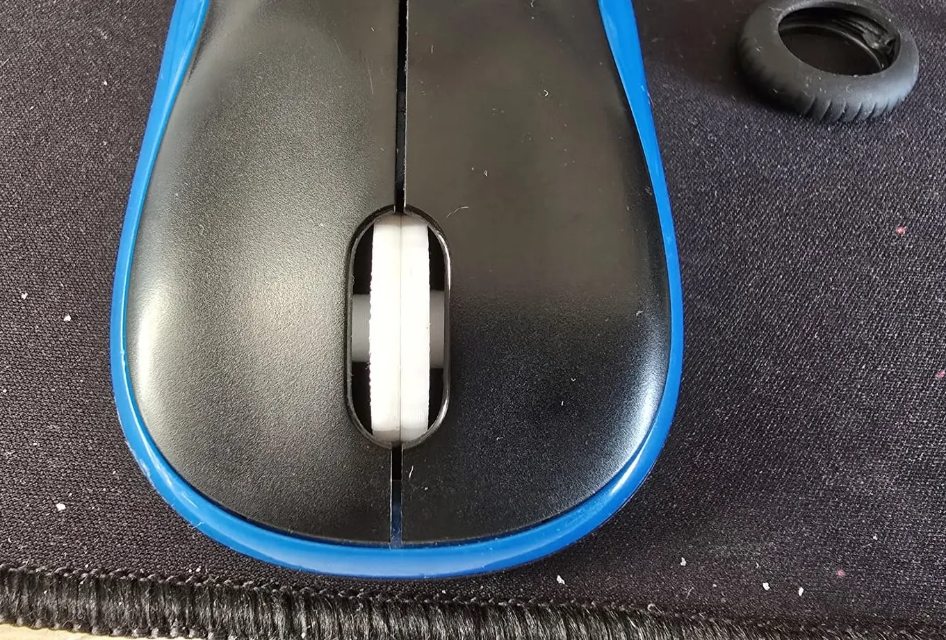 3d yazıcı baskı modelleri | 3MF | Replacement mouse wheel M185 ...