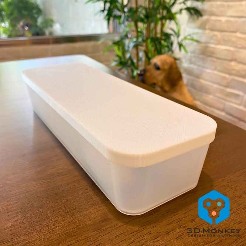 MUJI Box Lid 2 (8.5cm x 25.5cm x 5cm) 無印PP整理盒2 无印PP整理盒2 | 3D models ...