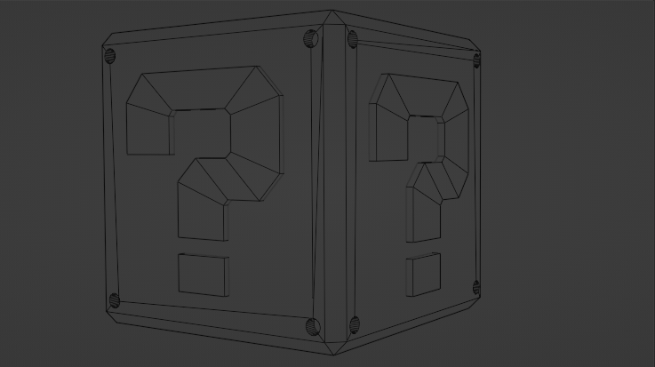 Super Mario Bros Question Block | 3D models download | Creality Cloud