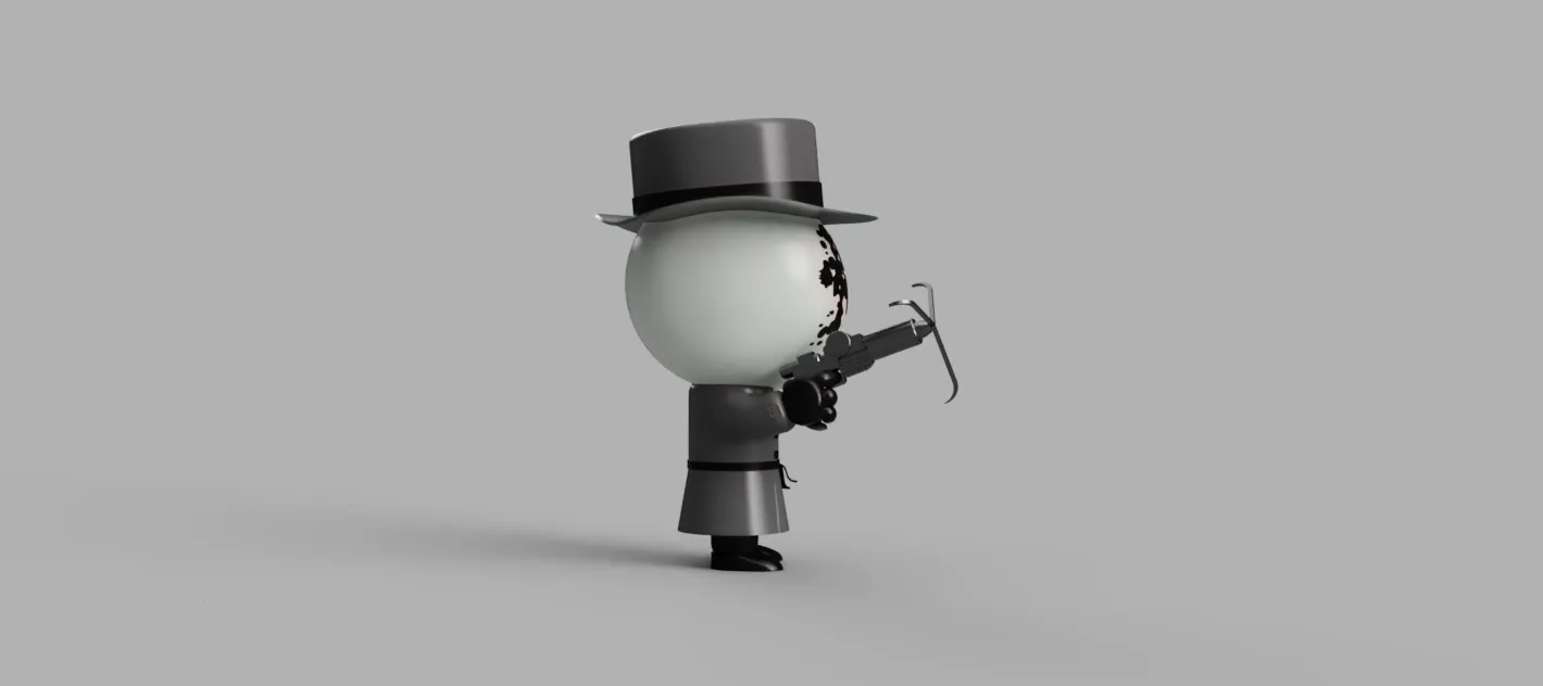 Characters & Creatures STL Download - DC Comics Watchmen Mini Rorschach ...