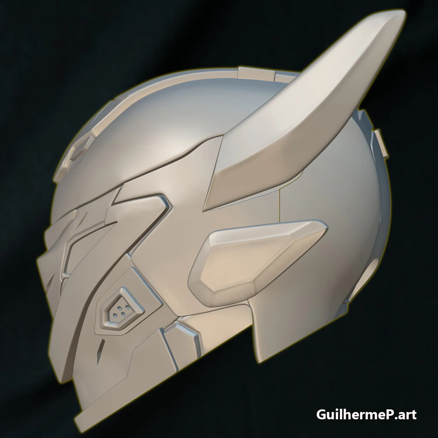 Cosplay STL Download - Vyse Helmet - Valorantby Guilhermep.art