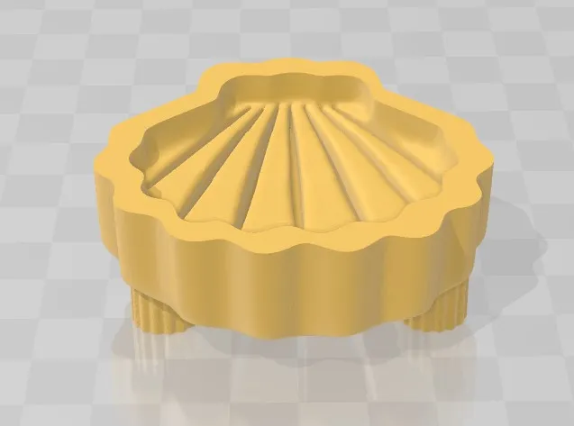 Home Decorations & Ornaments STL Descarga - Seashell Soap/Dish - capnjim183