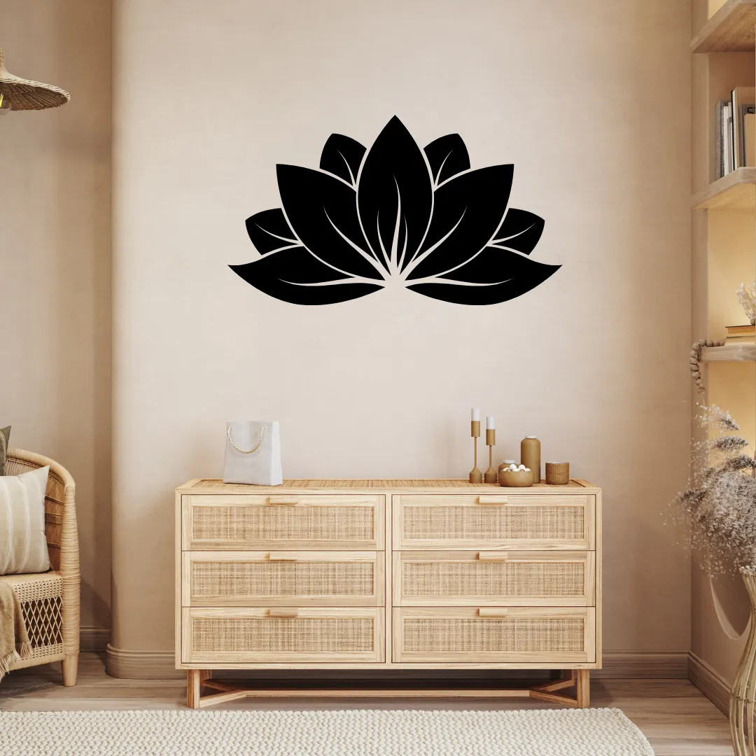 Large Lotus Wall Art | 3D models download | Creality Cloud