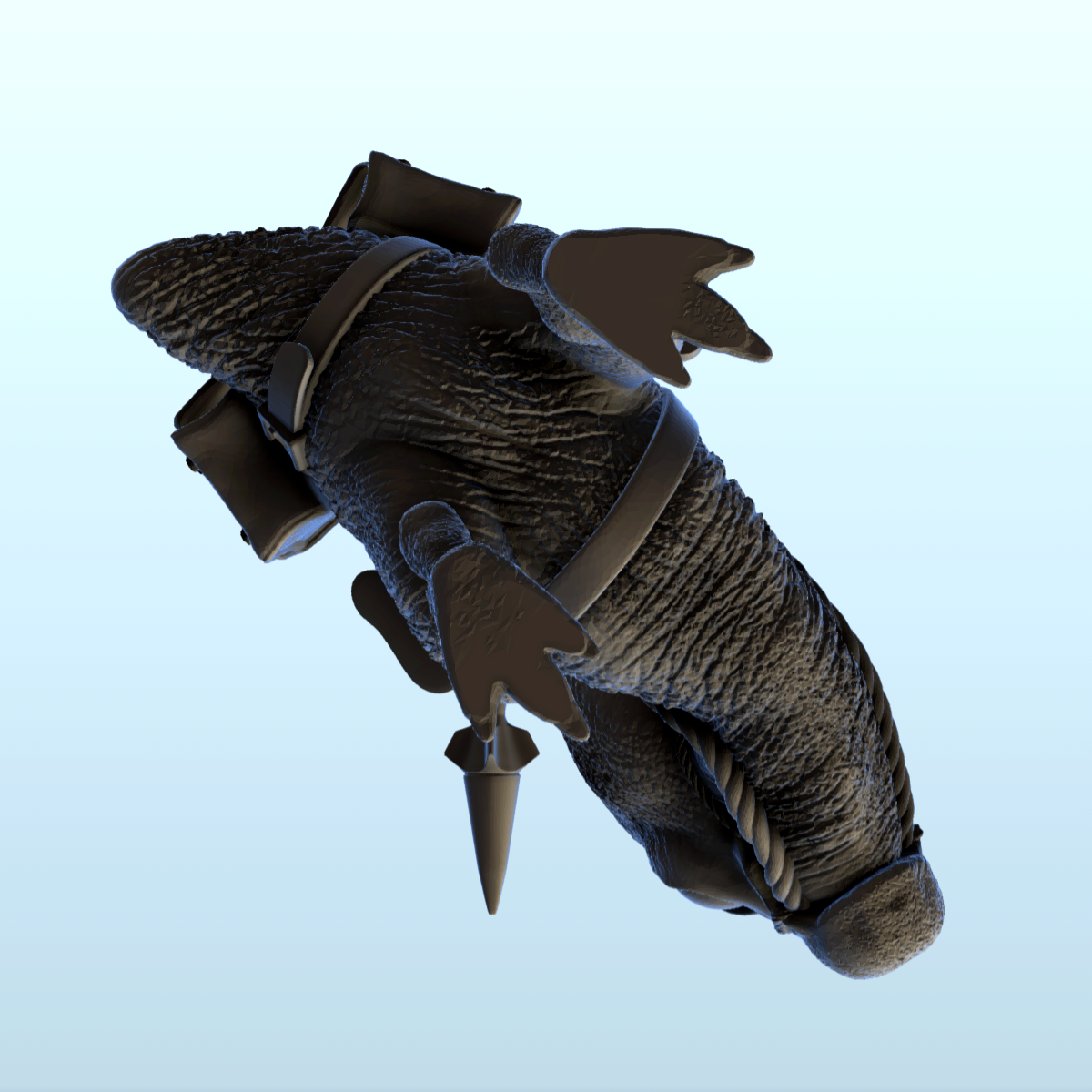 Alien with rocket mounted on two-legged animal (20) (+ pre-s | 3D ...